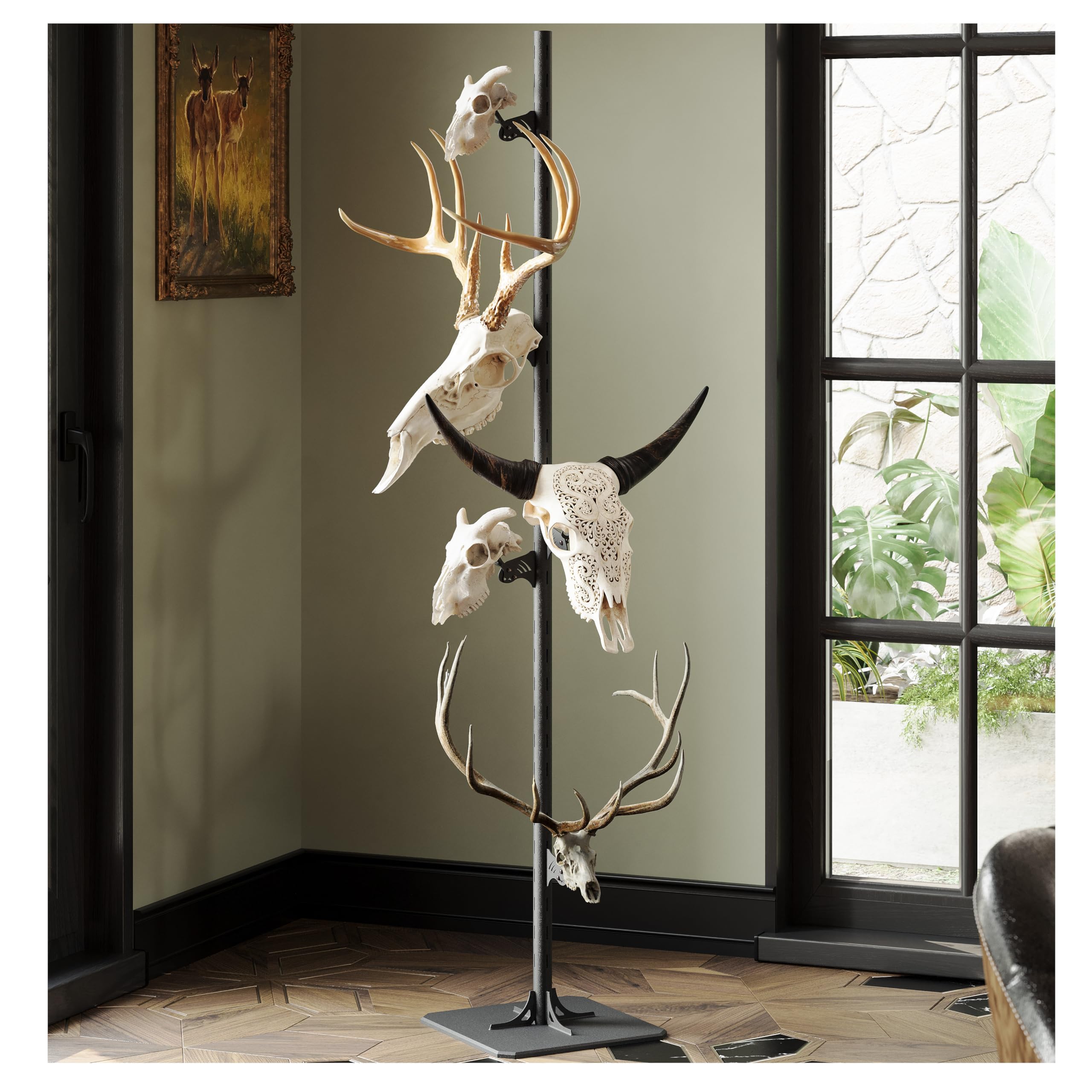 Amazon.com: HECASA 6 Feet Trophy Stand, Heavy Duty Steel Trophy Tree ...