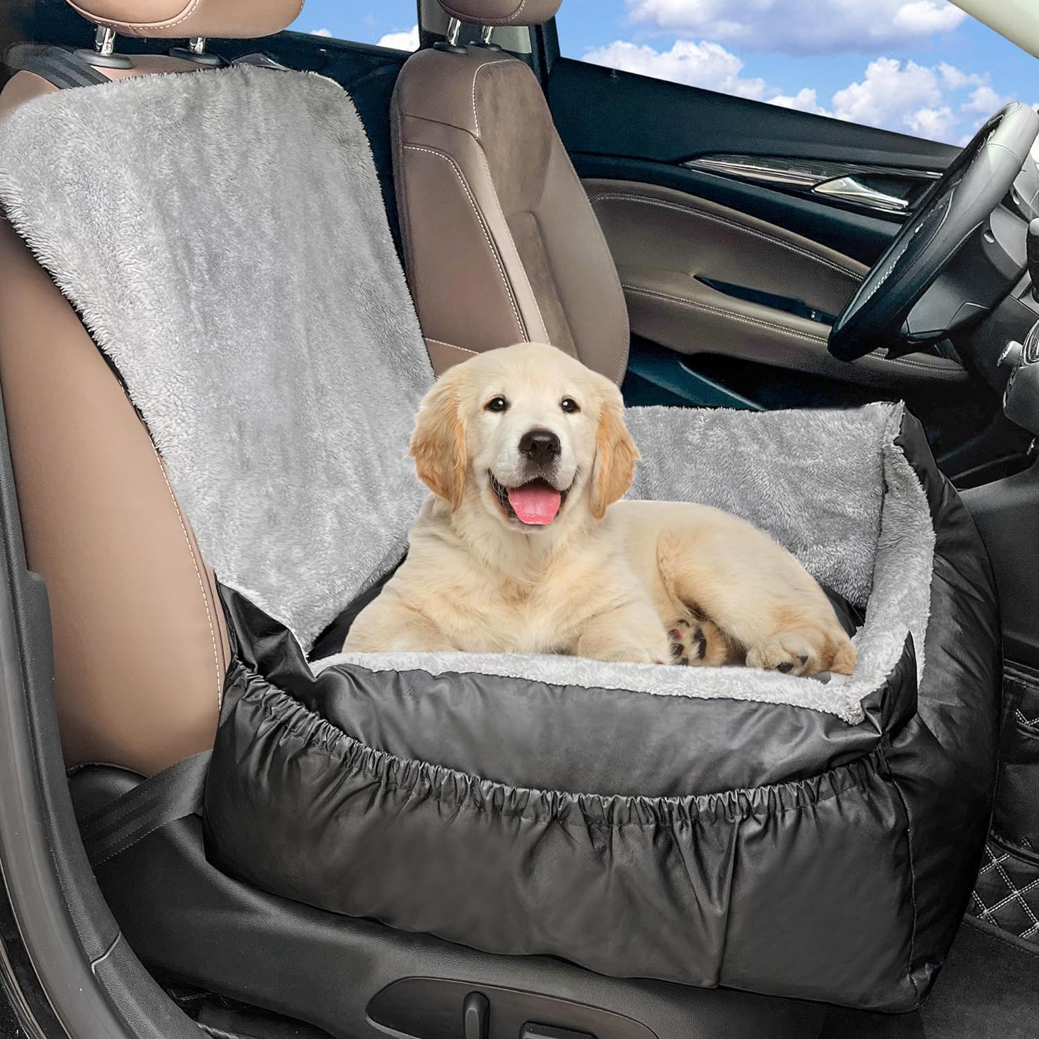 Amazon.com : Sephyroth Dog Car Seat for Medium/Large Dogs Under 100LBS ...