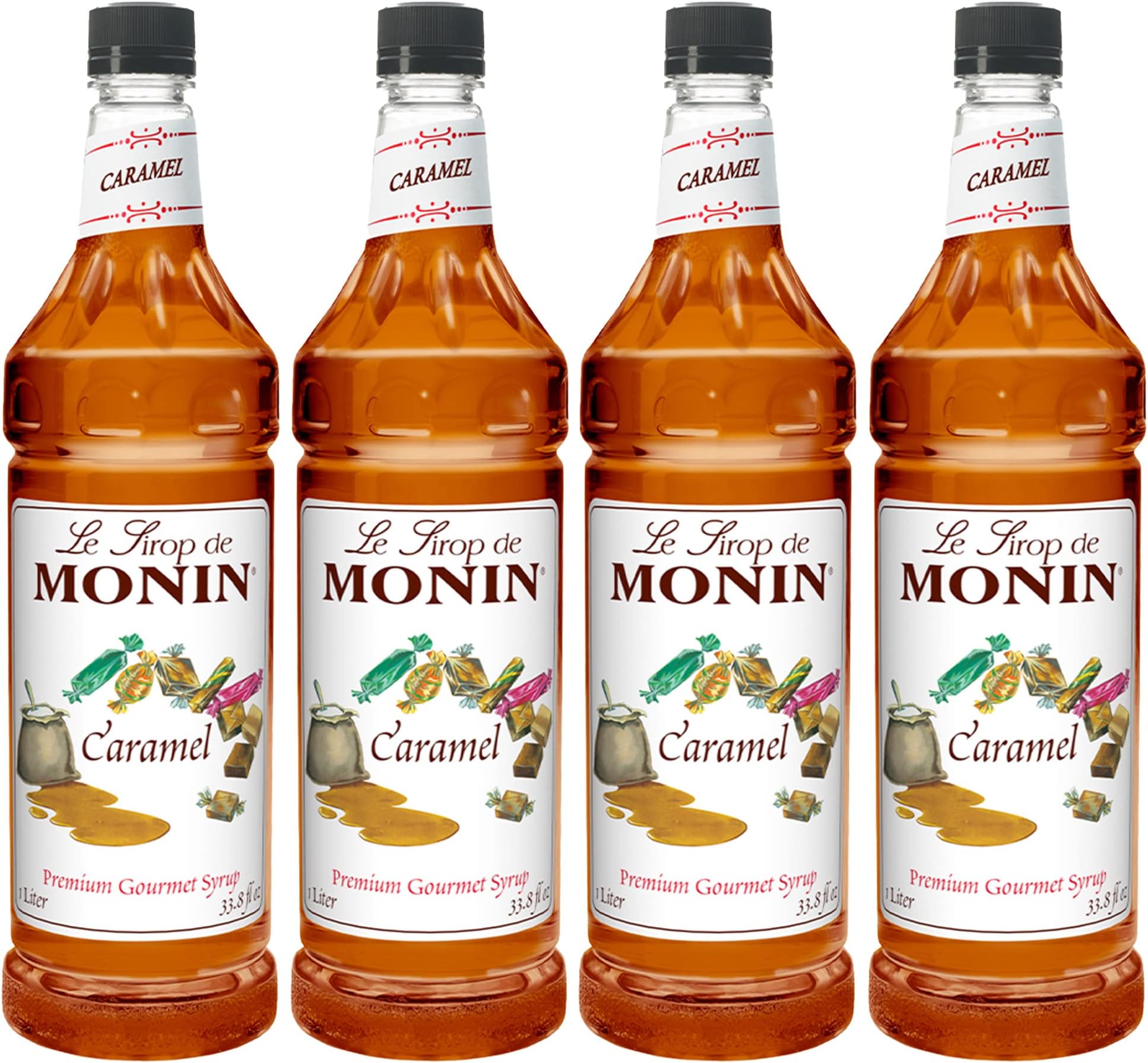 Amazon.com : Monin - Caramel Syrup, Rich and Buttery, Great for ...