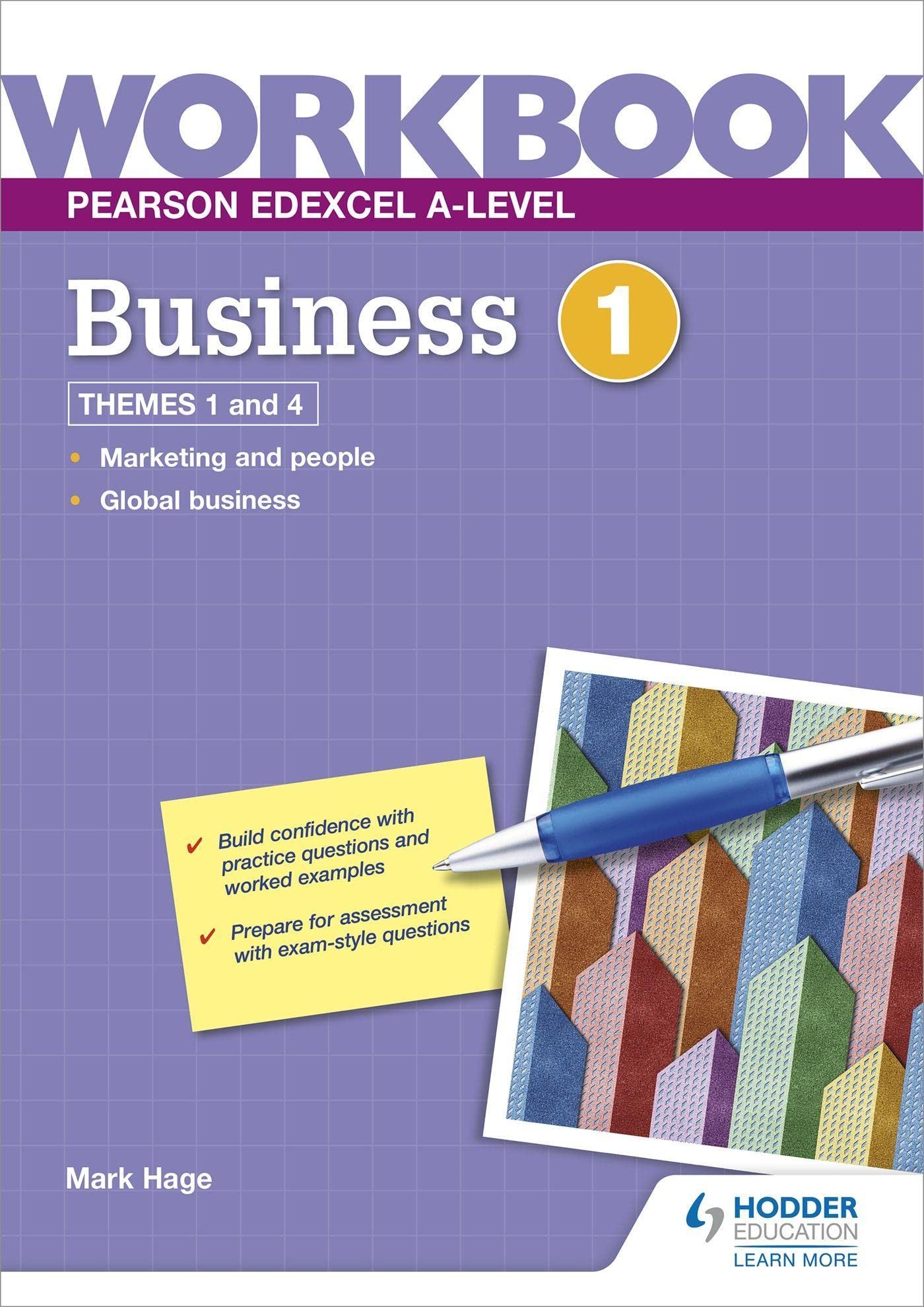 Pearson Edexcel A-Level Business Workbook 1 : Hage, Mark: Amazon.co.uk ...