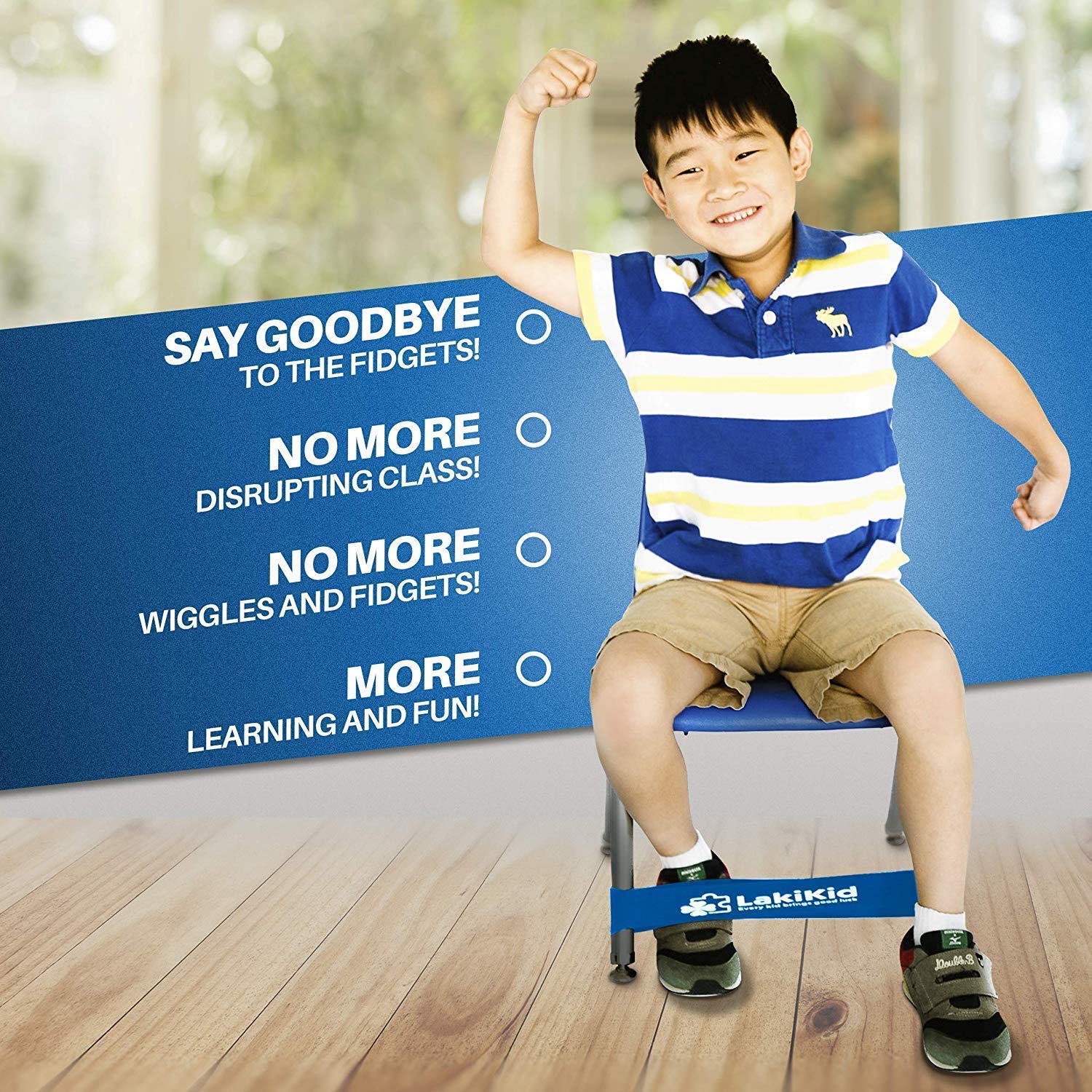 Fidget Bands for Classroom Chairs: LakiKid Flexible Seating Classroom ...