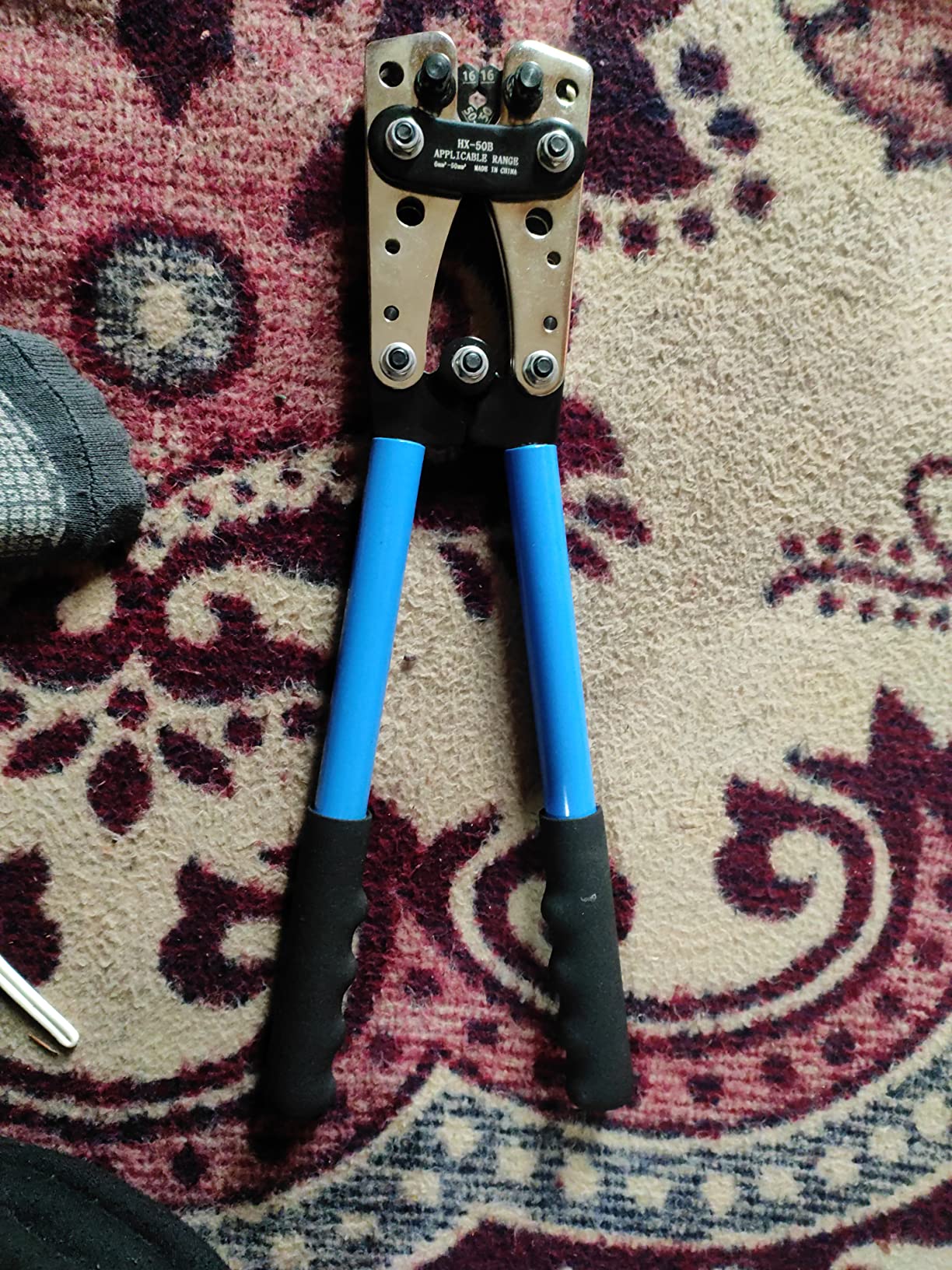 HASTHIP® Cable Lug Crimping Tool, Wire Terminals Crimping Tool for AWG ...