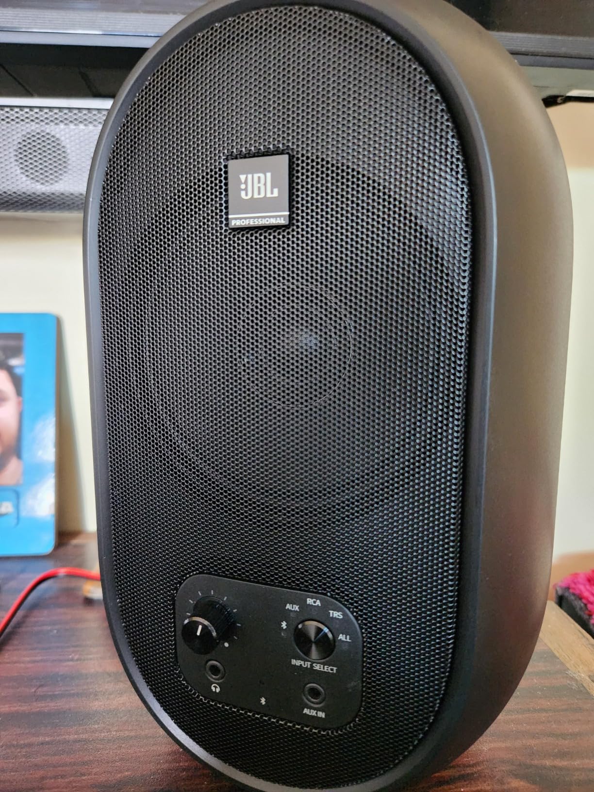 JBL Professional 104-BT Compact Desktop Reference Woofer Monitors with ...