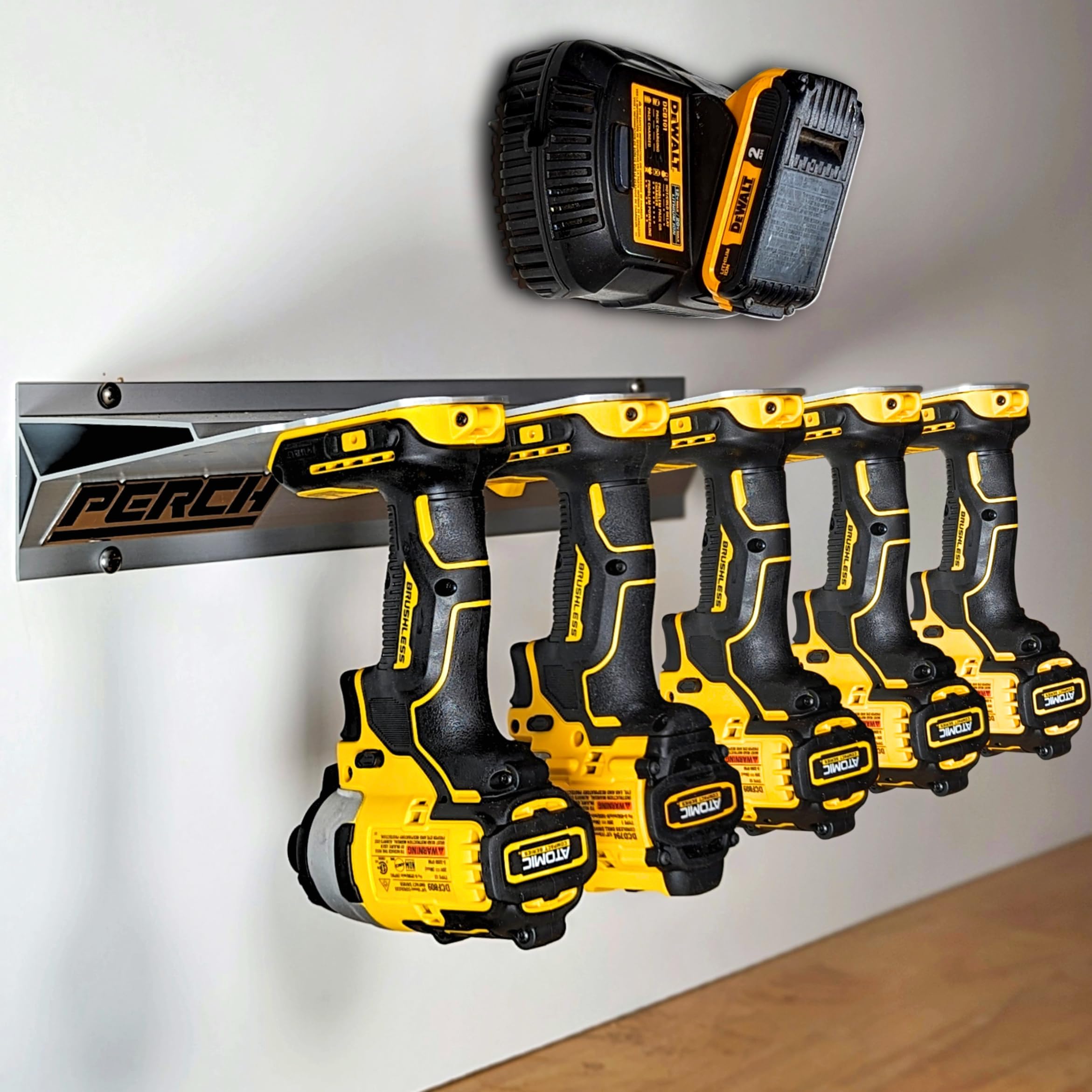 Tool Wrangler Dewalt Tool Holder Organization - Fits 20V - 8 DeWalt ...