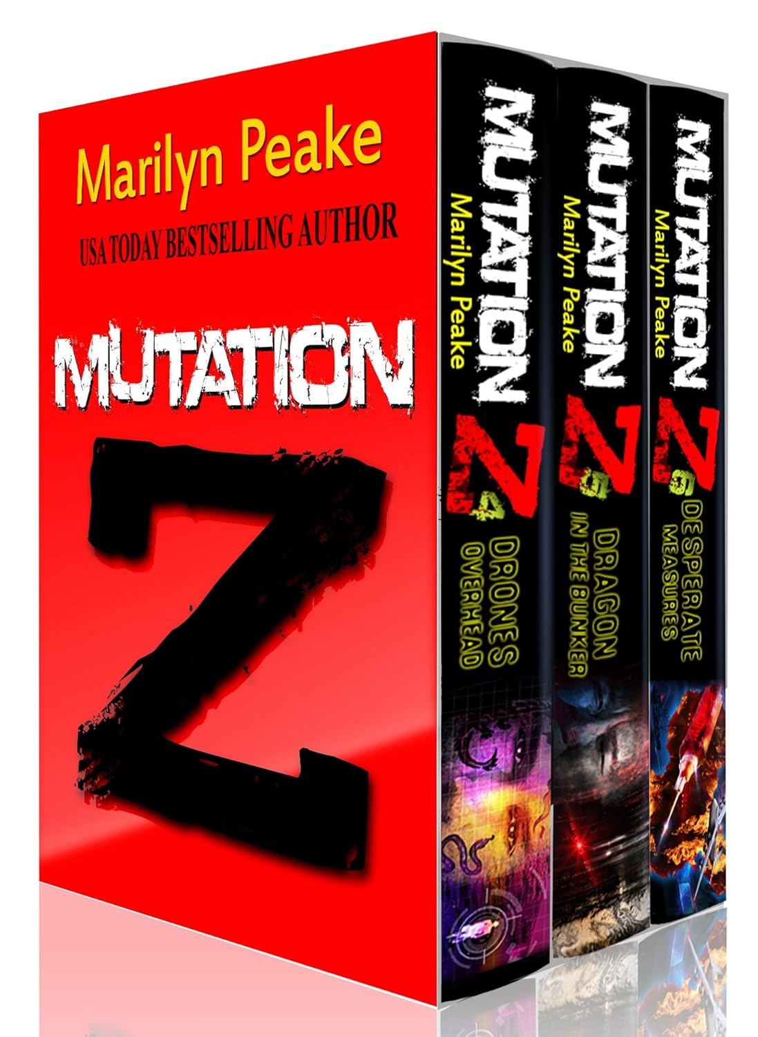 Amazon.com: Mutation Z Series, Books 4-6: Drones Overhead, Dragon in the Bunker, Desperate ...