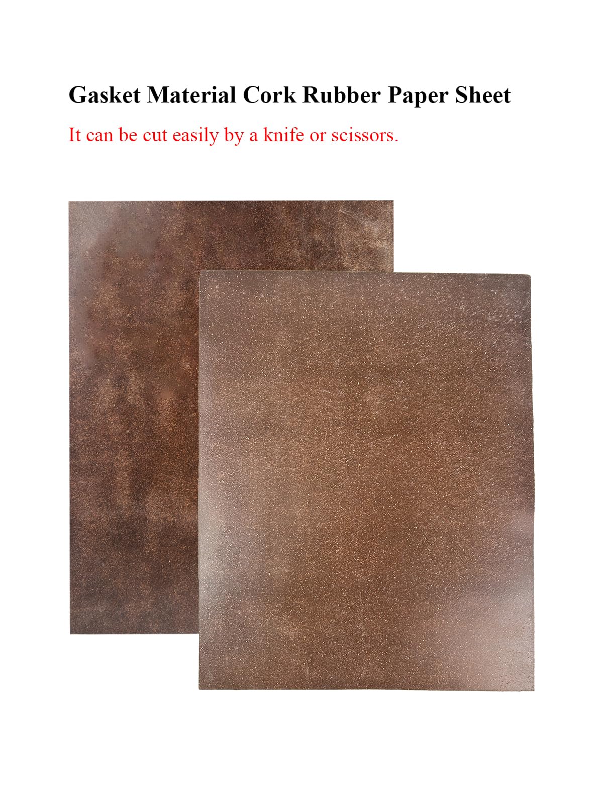 Snapklik.com : Gasket Material Cork Rubber Paper Sheet For Gasoline ...