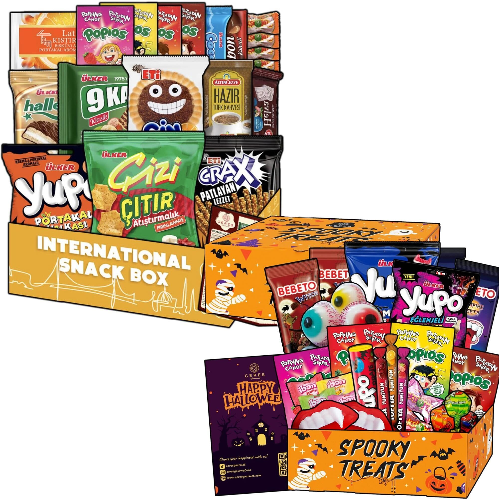 Amazon.com : Ceres Gourmet International Exotic Snack & Candy Box ...