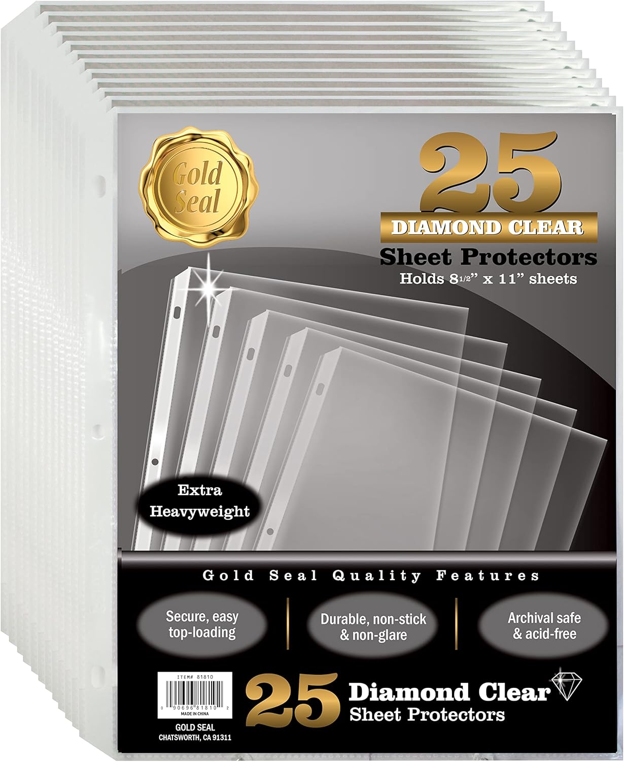 25 Count Diamond Clear Sheet Protectors - Extra Philippines | Ubuy
