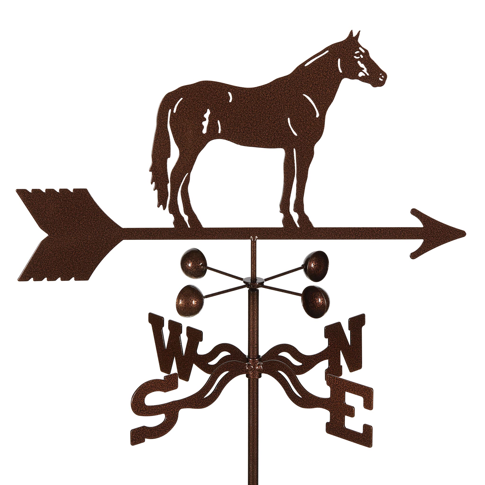 Amazon.com : EZ Vane Steel Quarter Horse Weathervane 21” Height ...