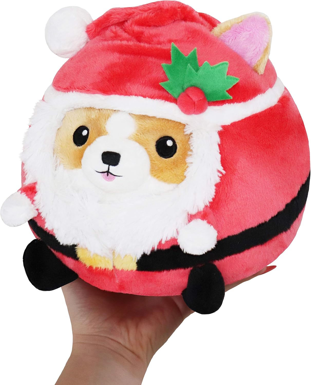 Amazon.com: Squishable / Undercover Corgi in Santa - 7"
