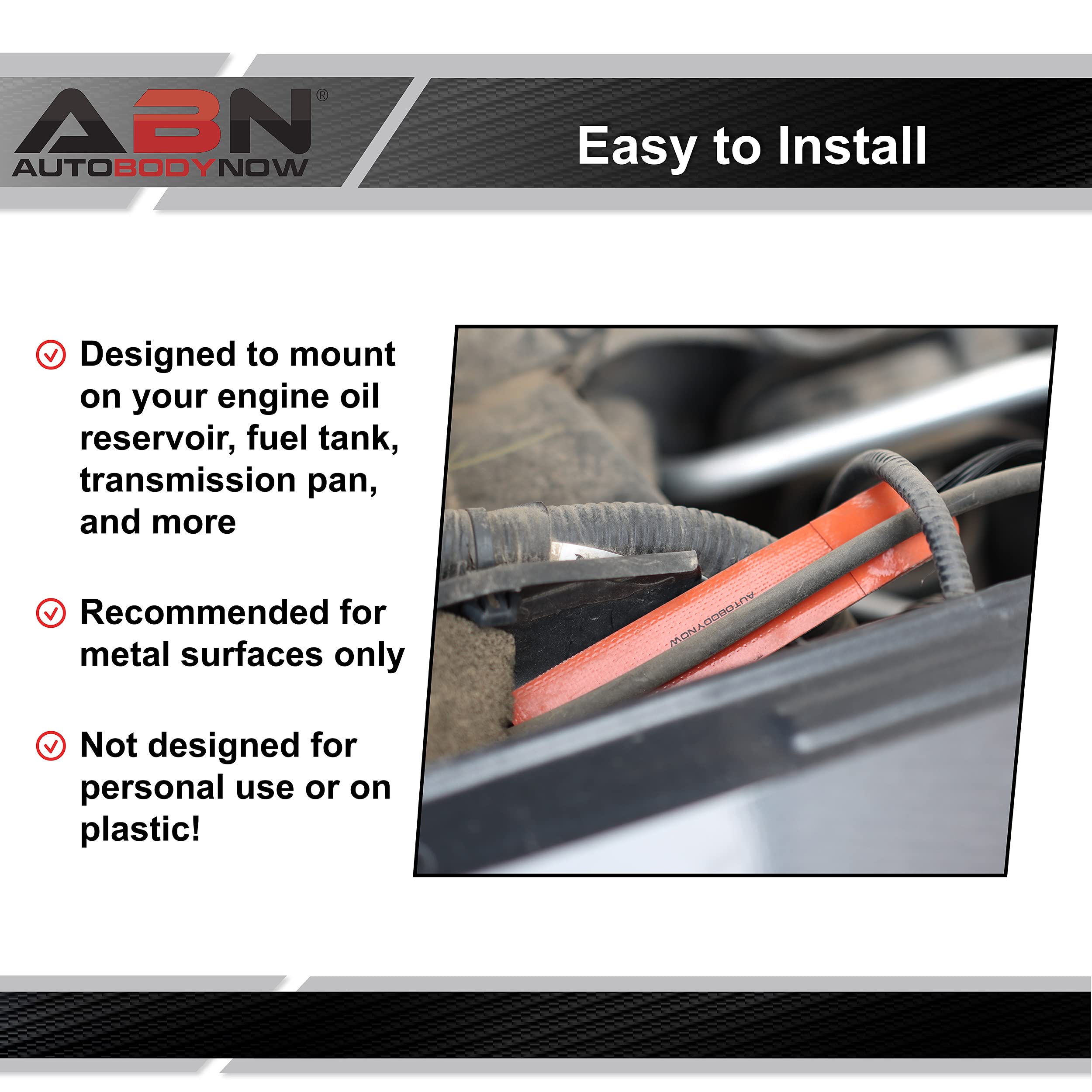 Snapklik.com : ABN Silicone Heating Pad 120V - 1 X 5 Inch Universal ...