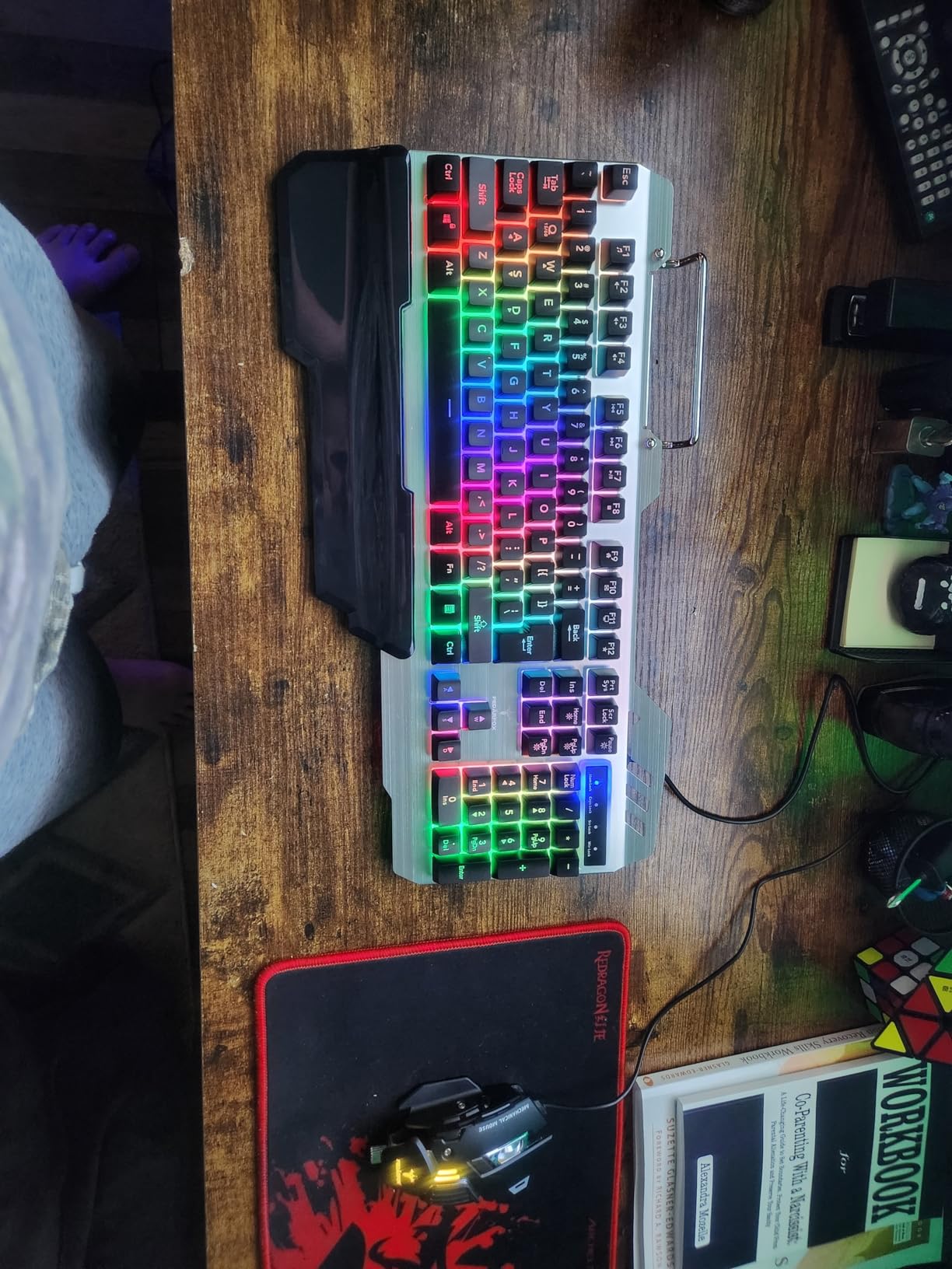 $8/mo - Finance FEDARFOX Keyboard and Mouse Combo, Compact Full Size ...