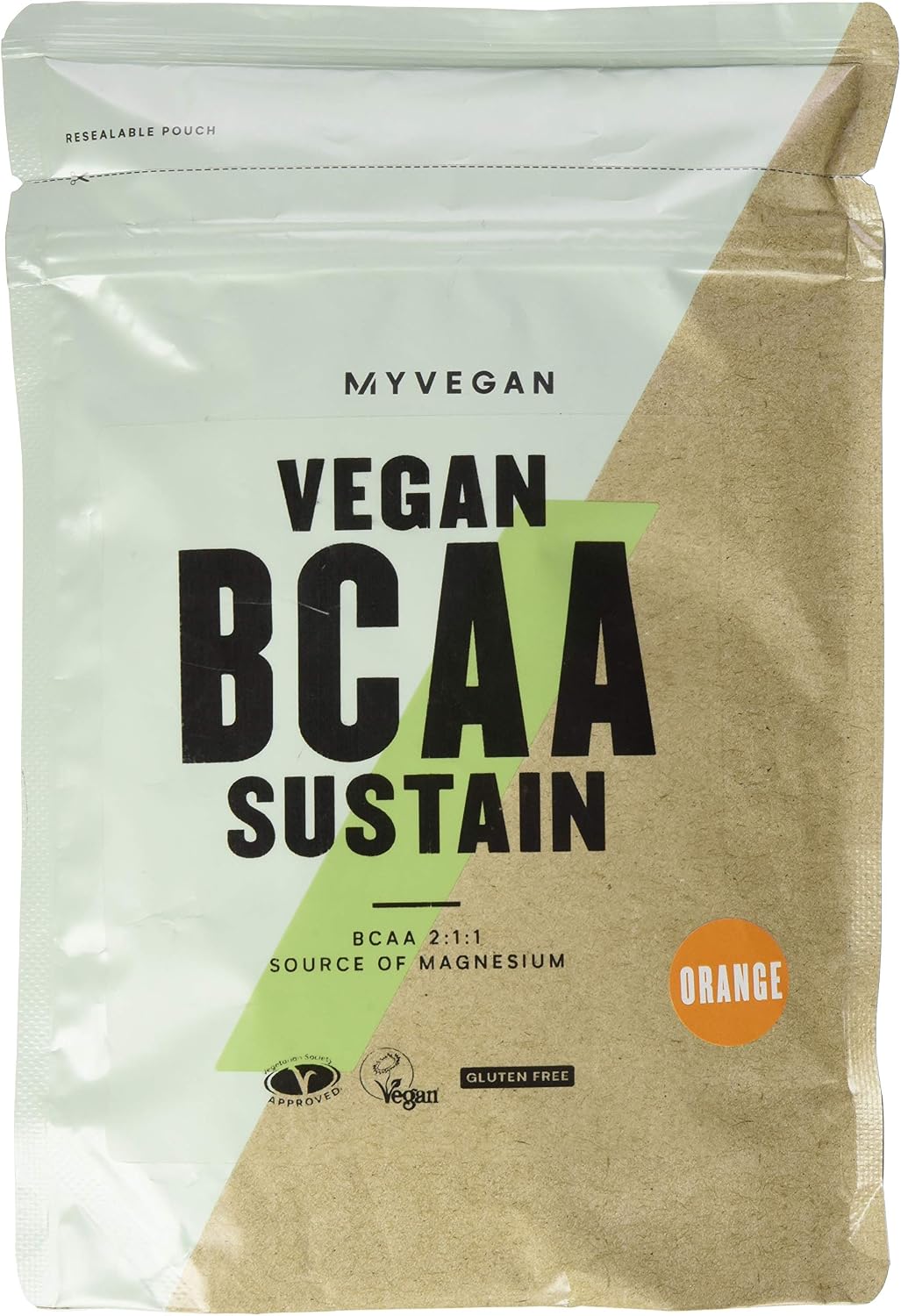 MyVegan BCAA Sustain by MyProtein. Vegan Gluten-Free Branched Chain ...