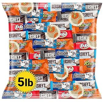 Amazon.com: Assorted Chocolate Variety Pack - Individually Wrapped Milk ...