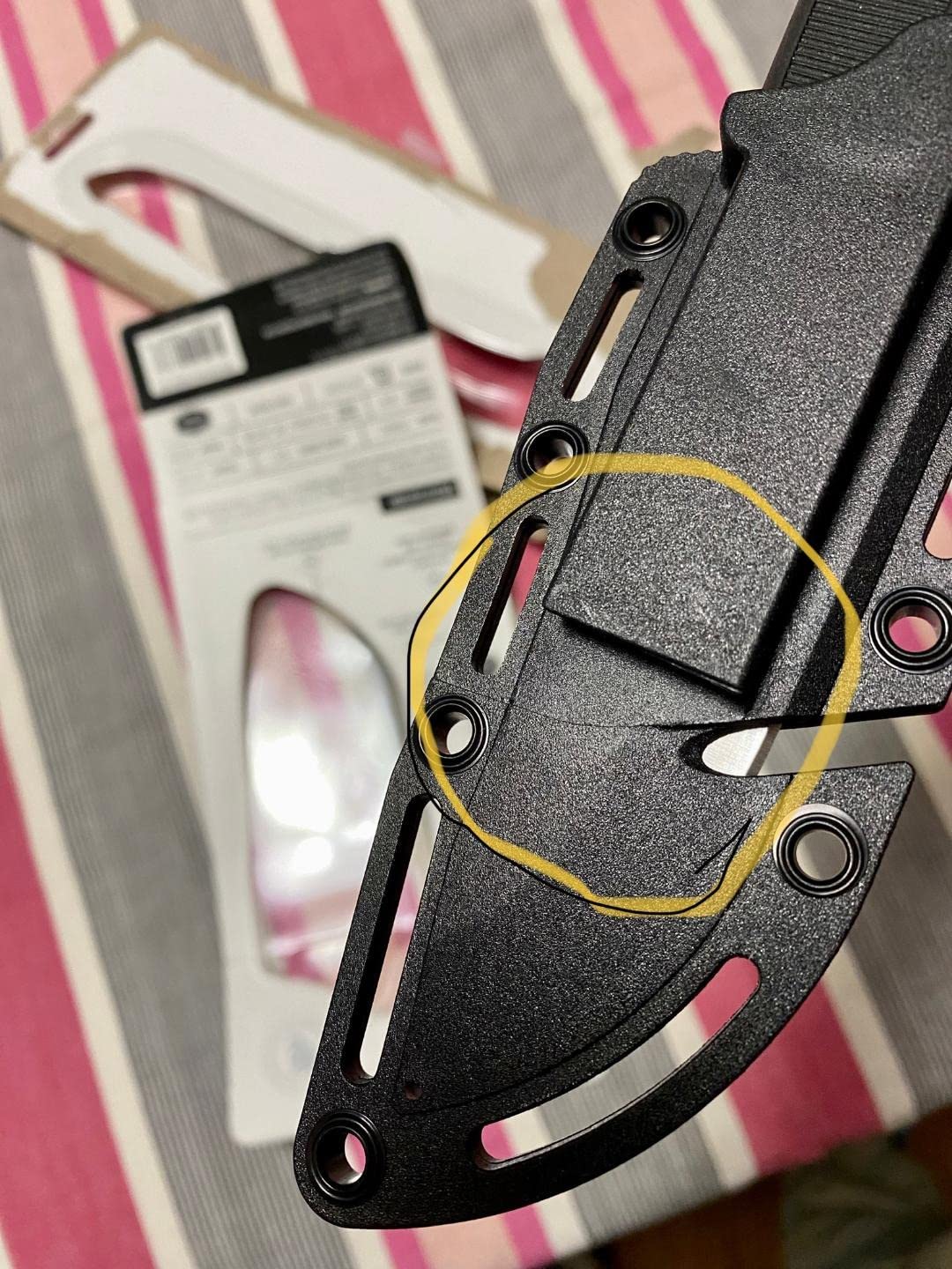 SOG Tactical Knife with Sheath - “Field Knife” Fixed Blade Knives ...