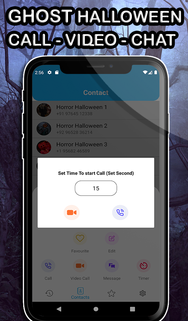 Fake Call From Horror Halloween - Live voice & Video horror halloween ...