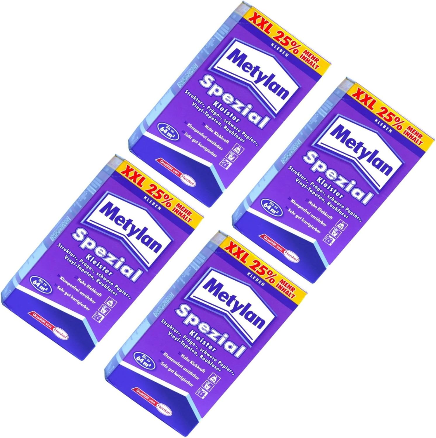 Metylan spezial 4 x 500g. = Vorteilspack 2000g. : Amazon.de: Baumarkt