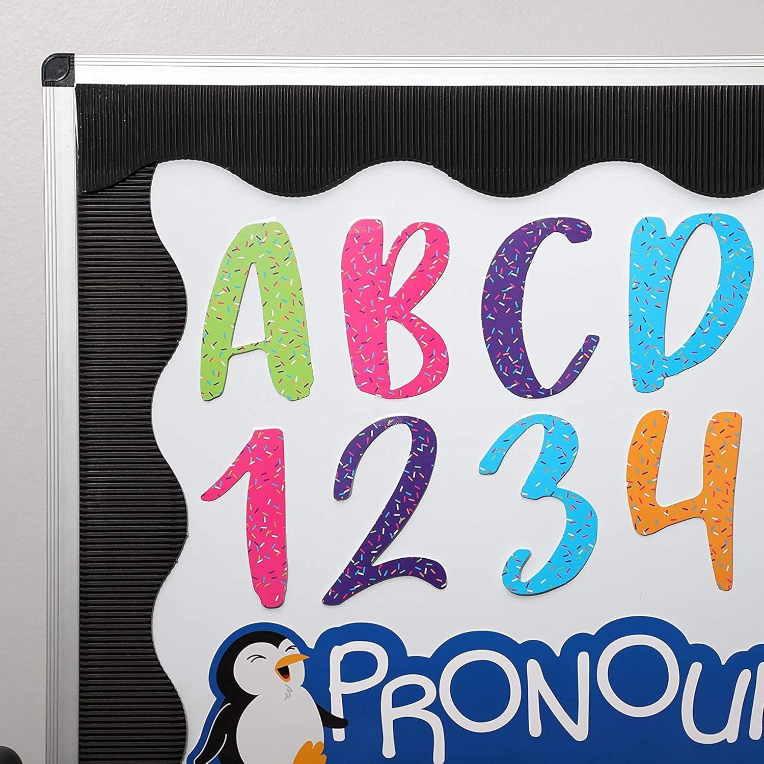 Bulletin Board Alphabet Letters and Numbers (146 Count) – BigaMart