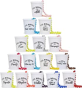 Amazon.com | Funky Junque 15 Pack SG Necklace Bundle - IBT Alibi, BM, DM, Fun, BD, Cham, Party ...