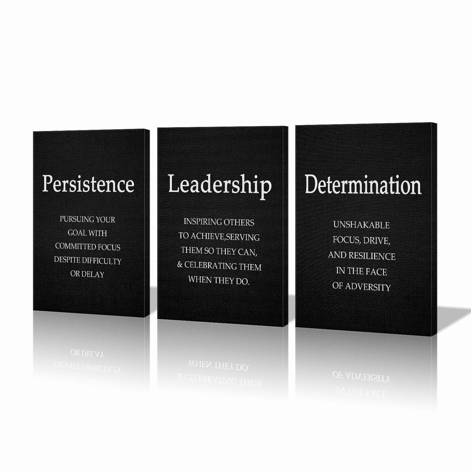 Amazon.com: Motivational Wall Decor, Persistence/Leadership ...