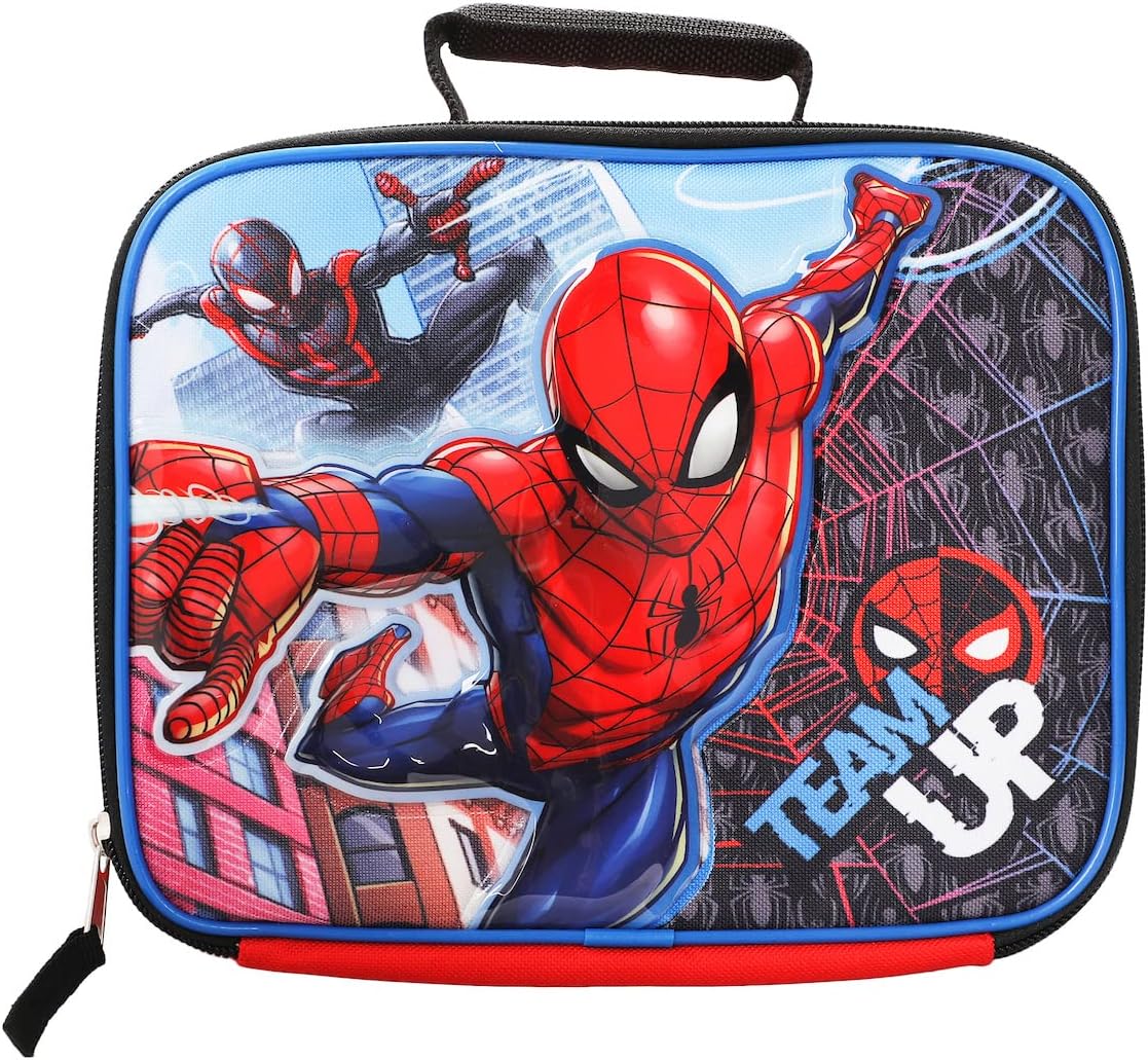 Amazon.com: Marvel Spiderman School Supplies Bundle Marvel Lunch Box ...