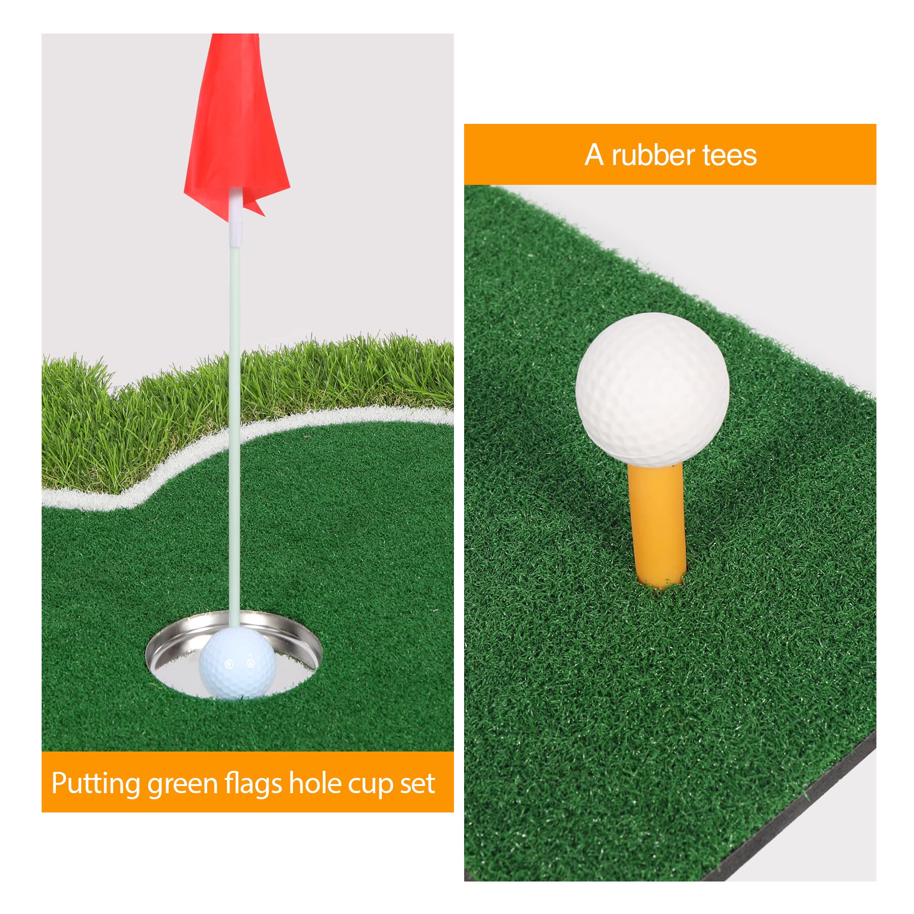 Lineslife Floating Golf Putting Mat for Pool,Golf Game Floating ...