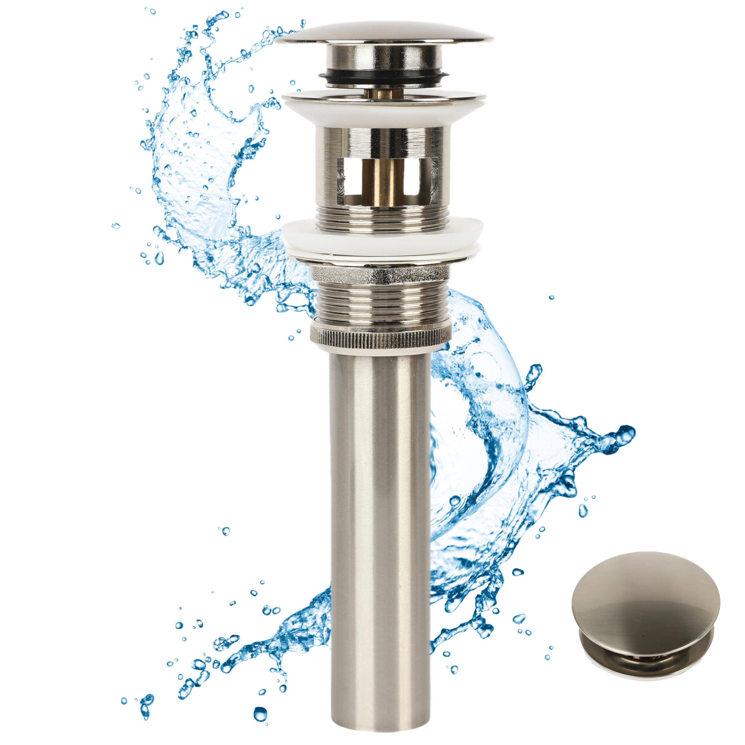 Amazon.com: Dorence - Pop up Drain Stopper for Bathroom Sink - Bathroom ...