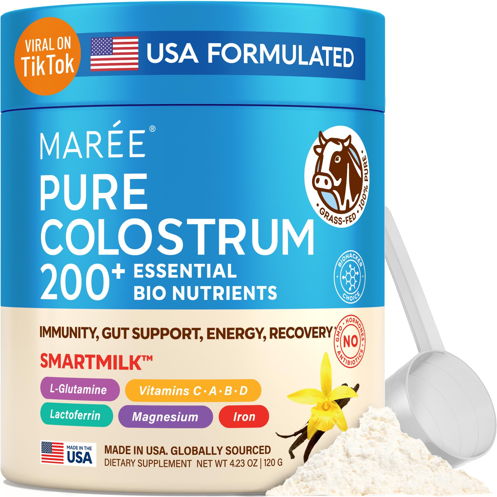 Amazon.com: MAREE Colostrum Supplement - Bovine Colostrum Powder for ...