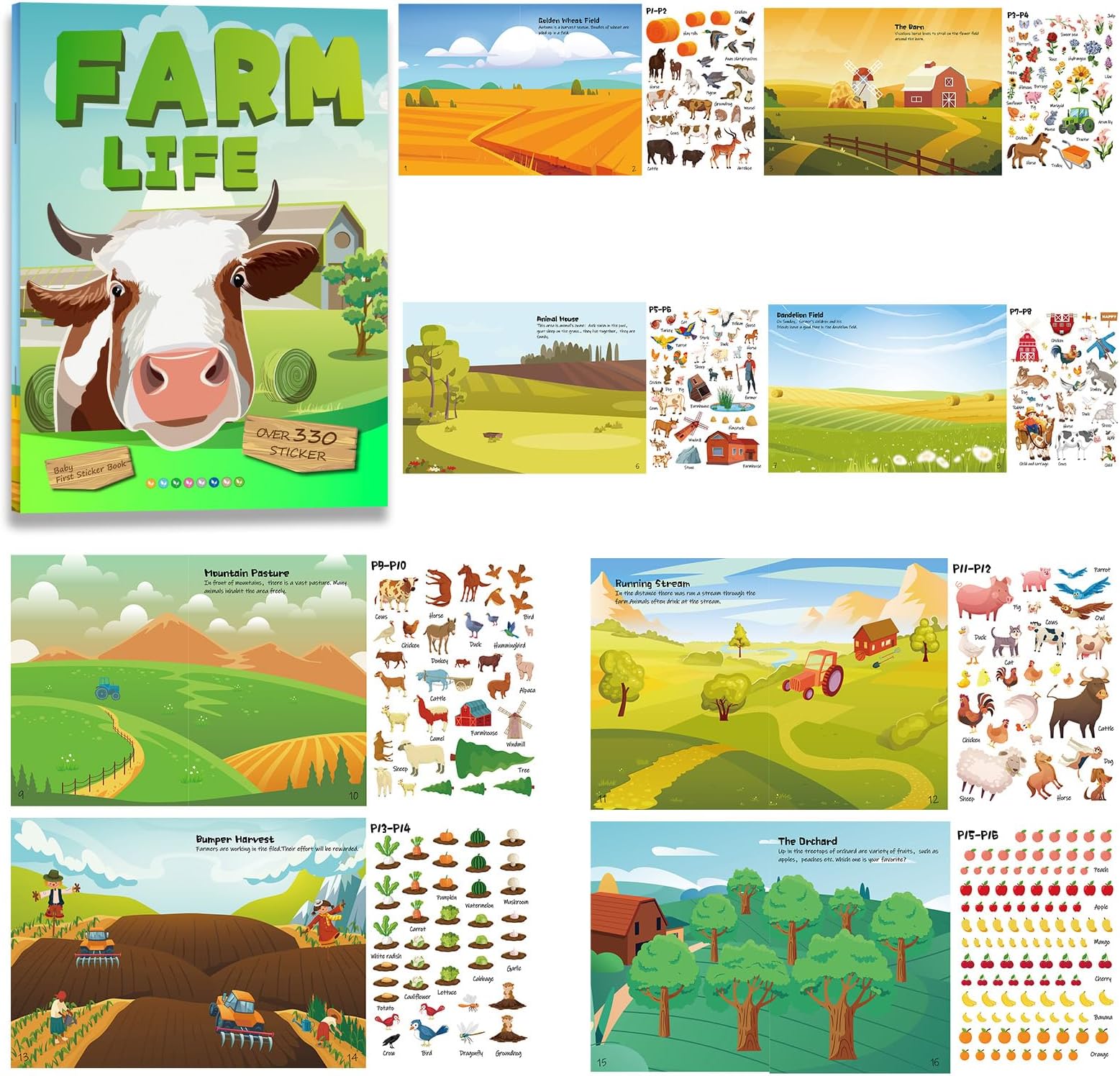 Amazon.com: 110PCS Pink Bookish Stickers for Kids Teens Girls ...