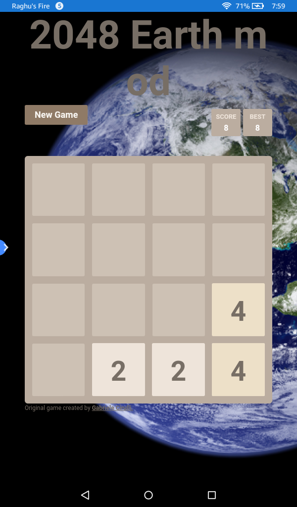 2048 Earth Mod - App on Amazon Appstore