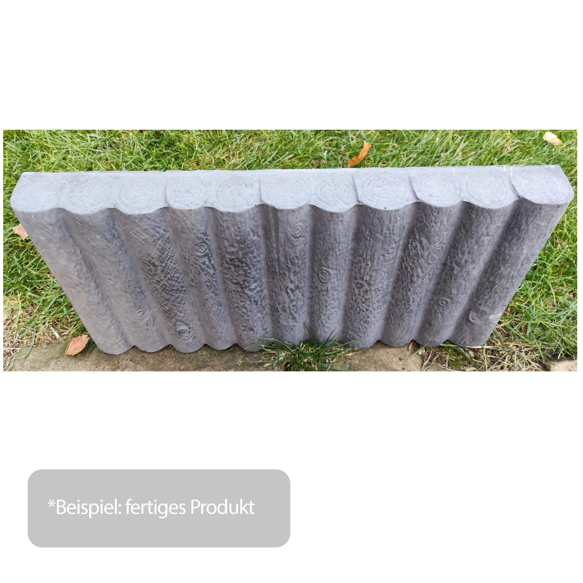 Flower Bed Edging Concrete Molds TBVECHI Garden Fence Concrete Mold,