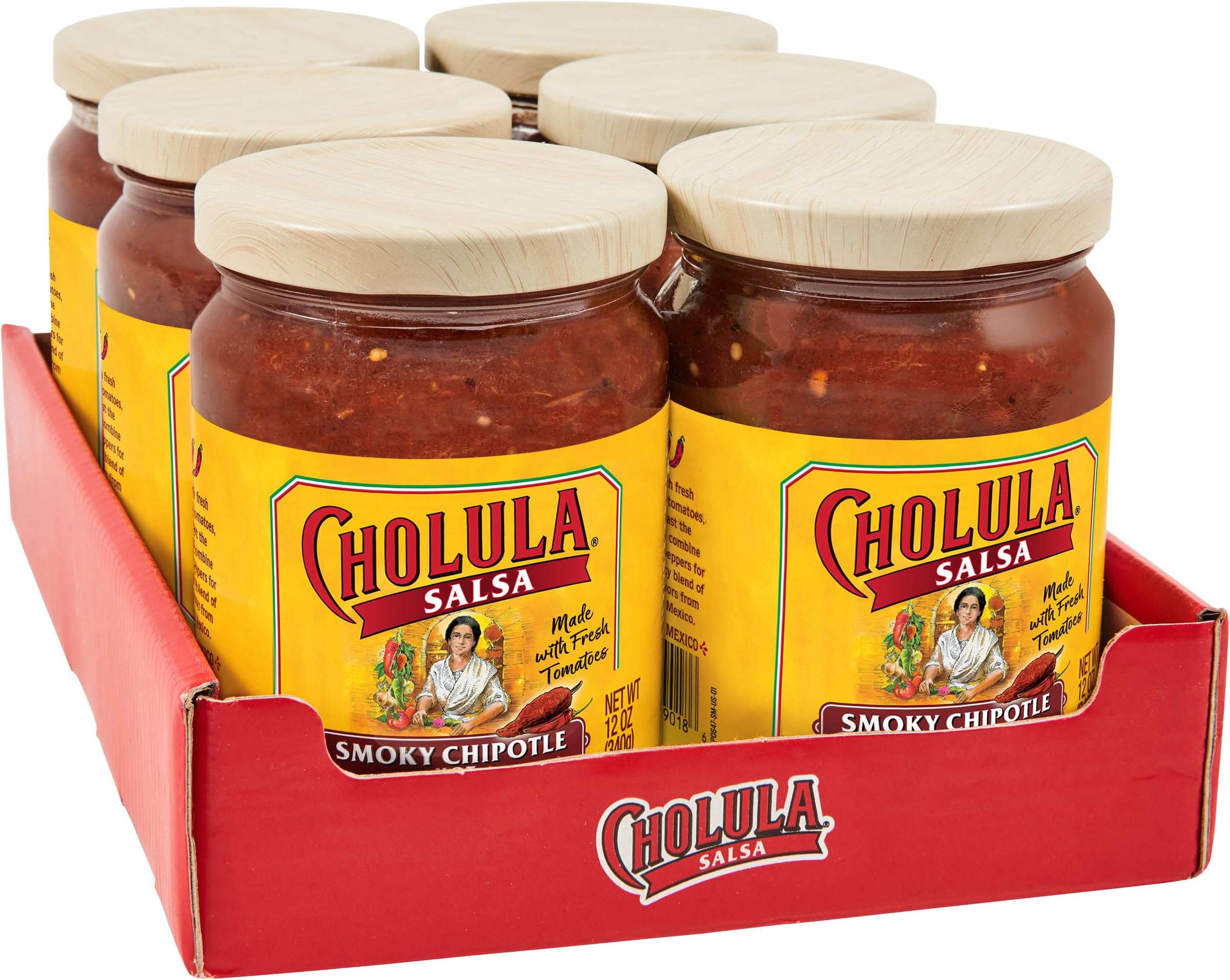 Amazon.com : Cholula Caliente Wing Sauce, 12 fl oz : Grocery & Gourmet Food