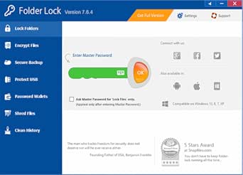 Amazon.com: Folder Lock - Data Security & Encryption [Download] : Software