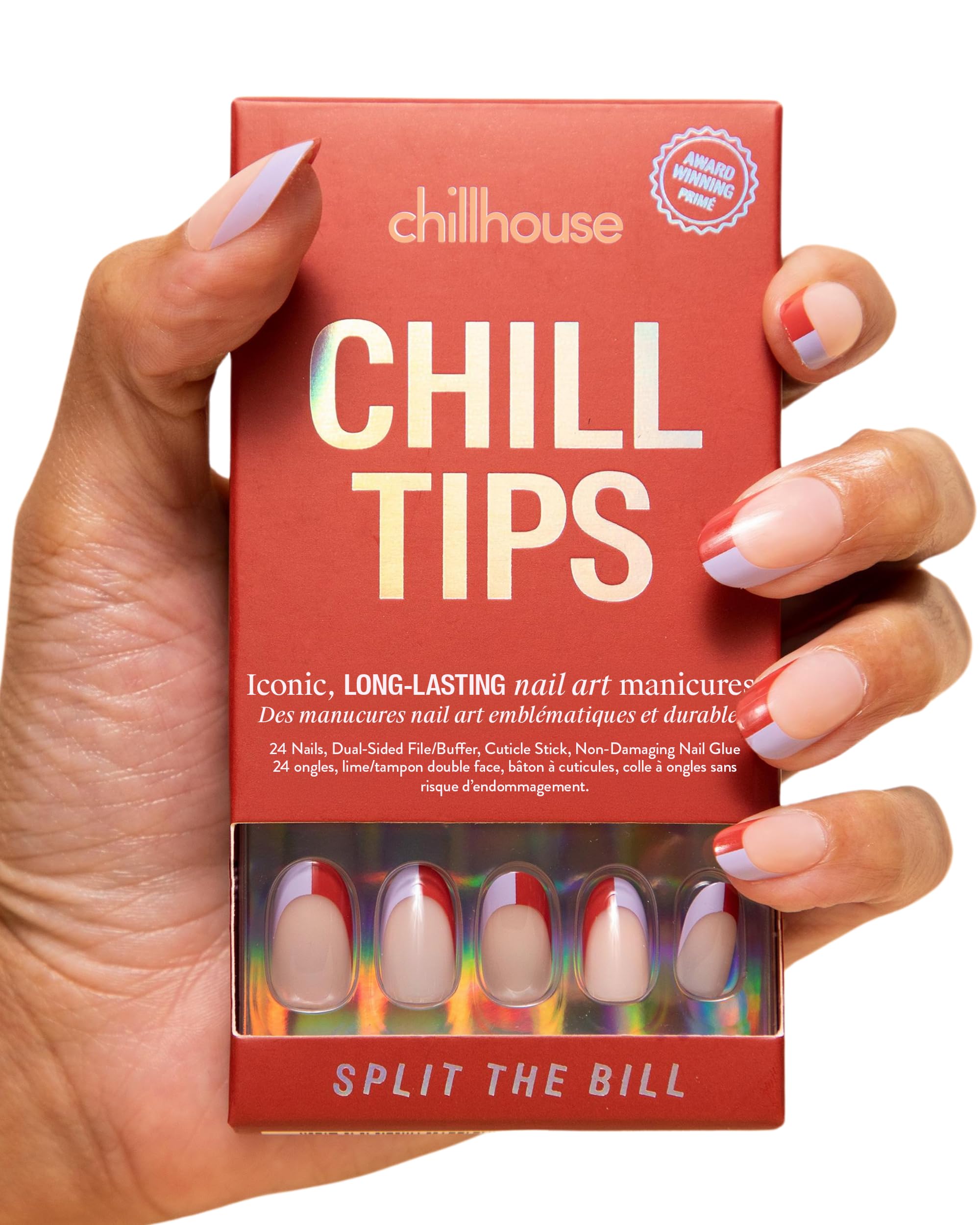 Amazon.com: Chillhouse Chill Tips Signatures Press On Nails Kit, Split ...