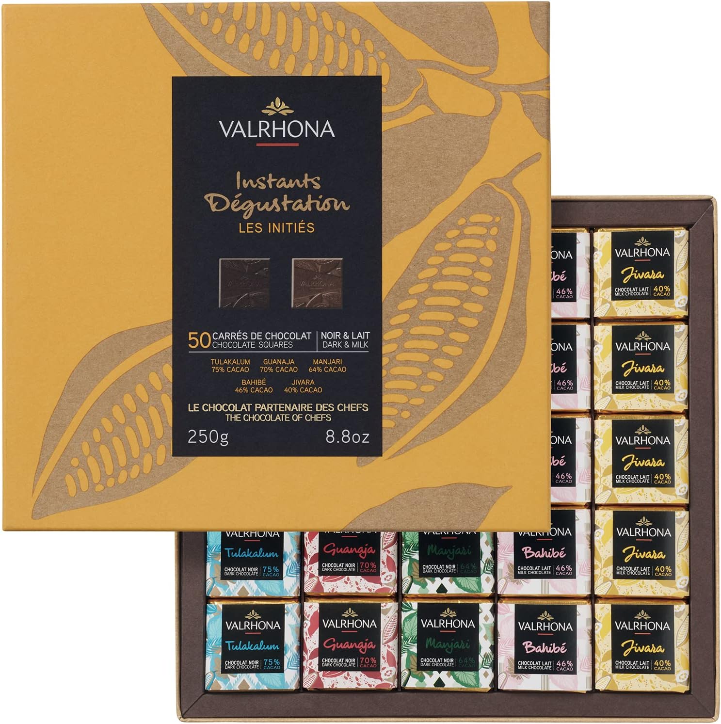 Amazon.com : Valrhona Premium French Blonde Chocolate DULCEY 35% Cacao ...