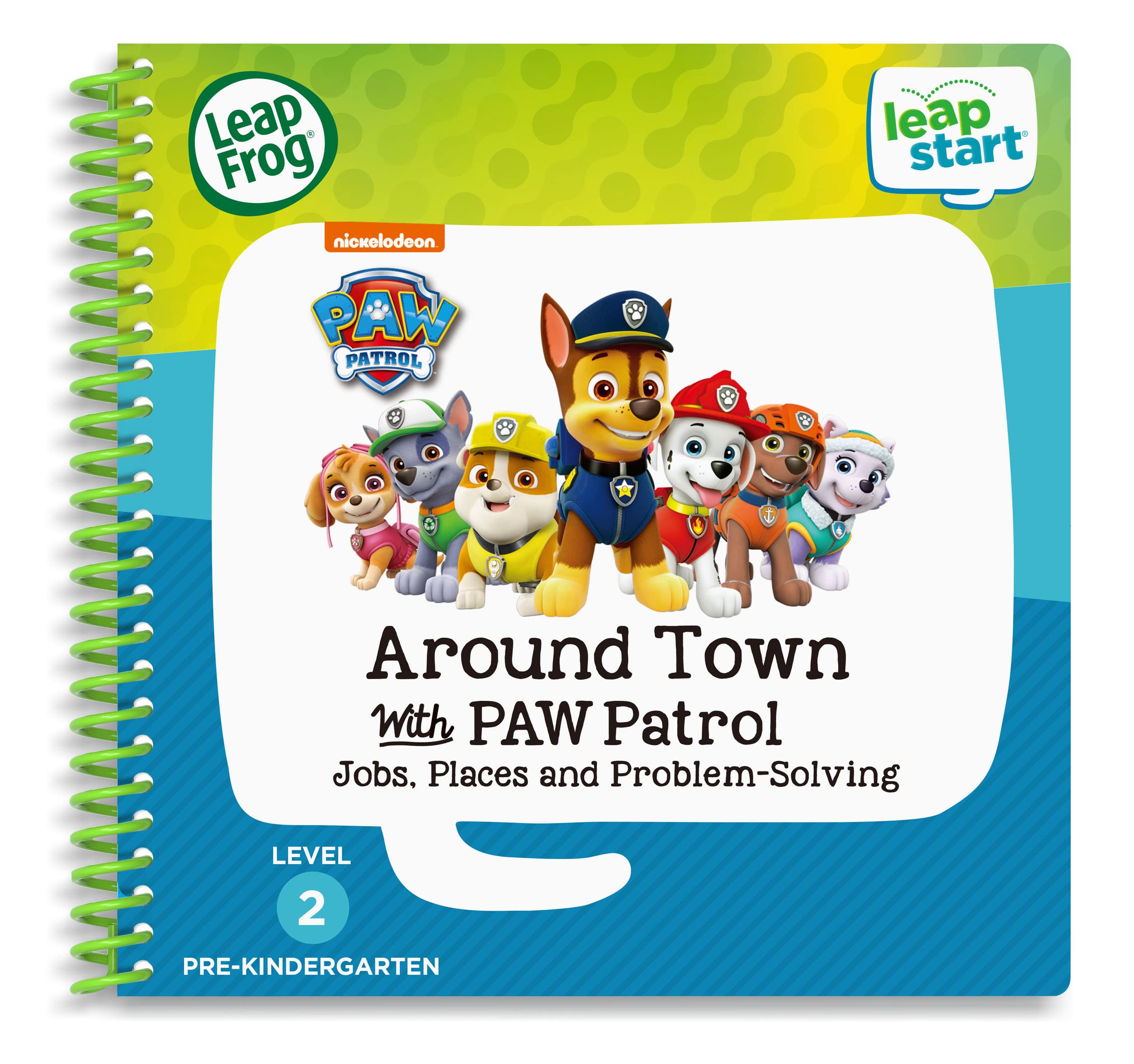 LeapFrog LeapStart Pre-K (Level 2) Around Town with PAW Patrol. Jobs ...