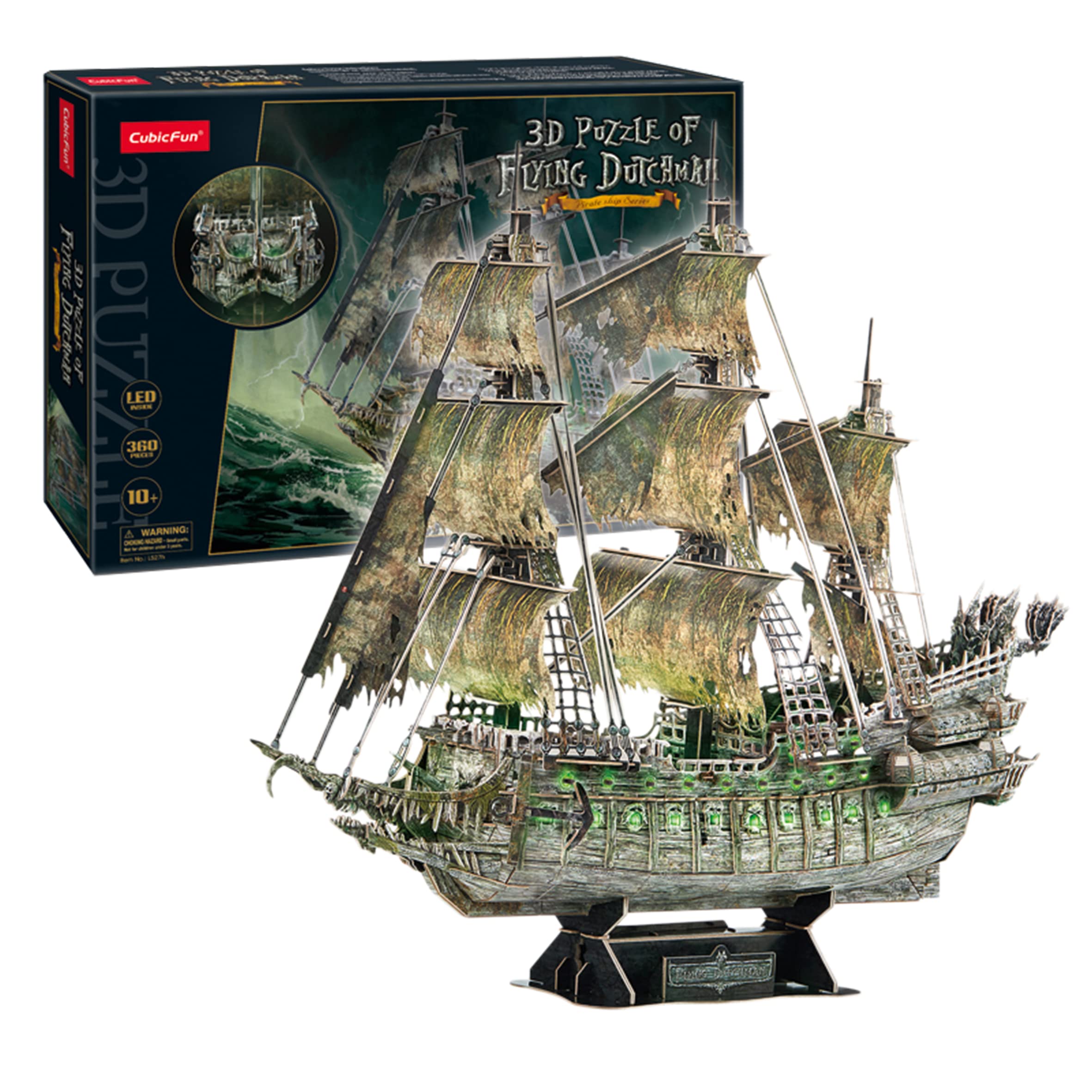 Buy 3D Puzzles - Flying Dutchman: 3d Jigsaw Puzzles For Kids And Adults ...