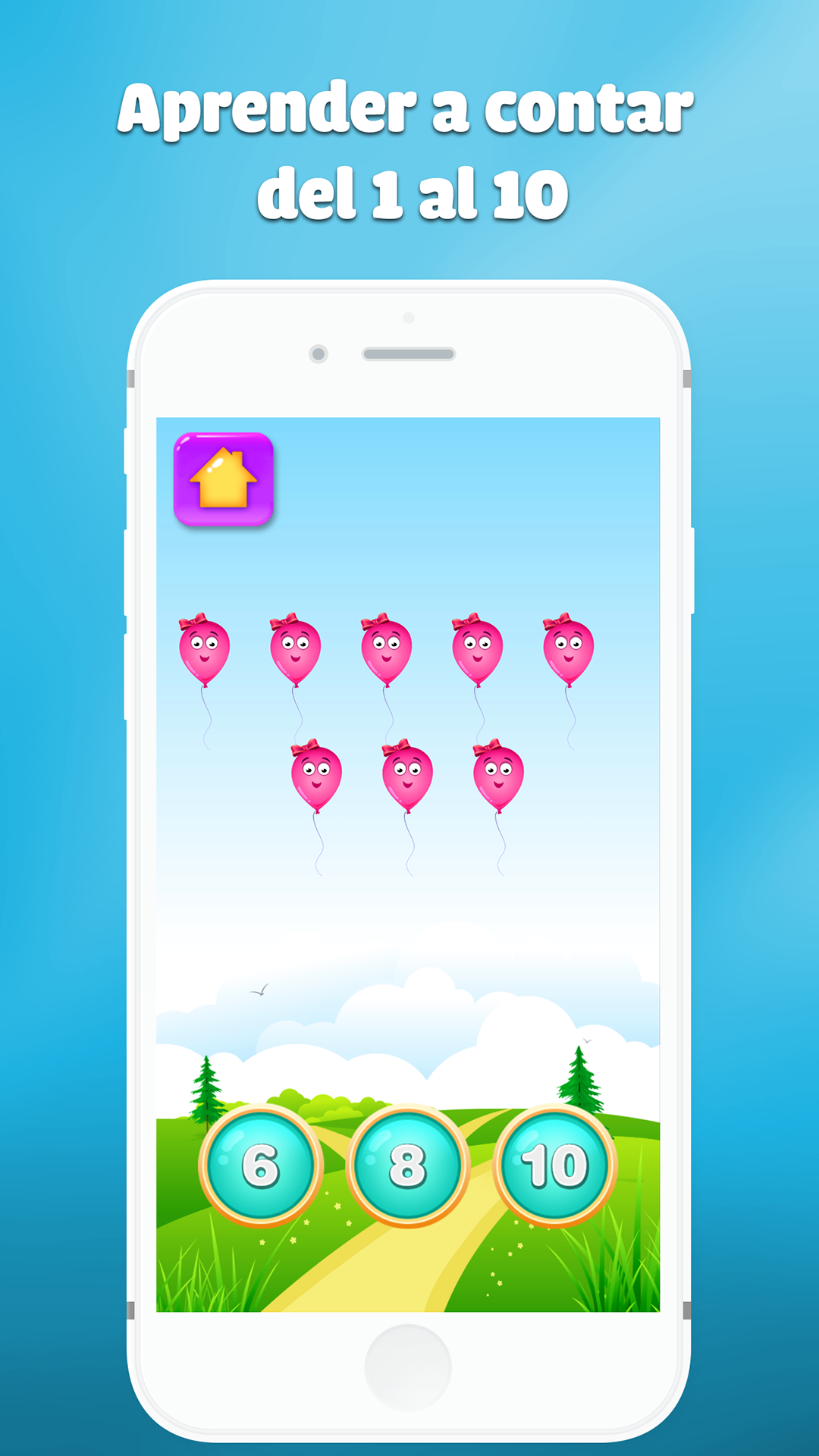 Aplicación Juegos de numeros para niños en Amazon Appstore