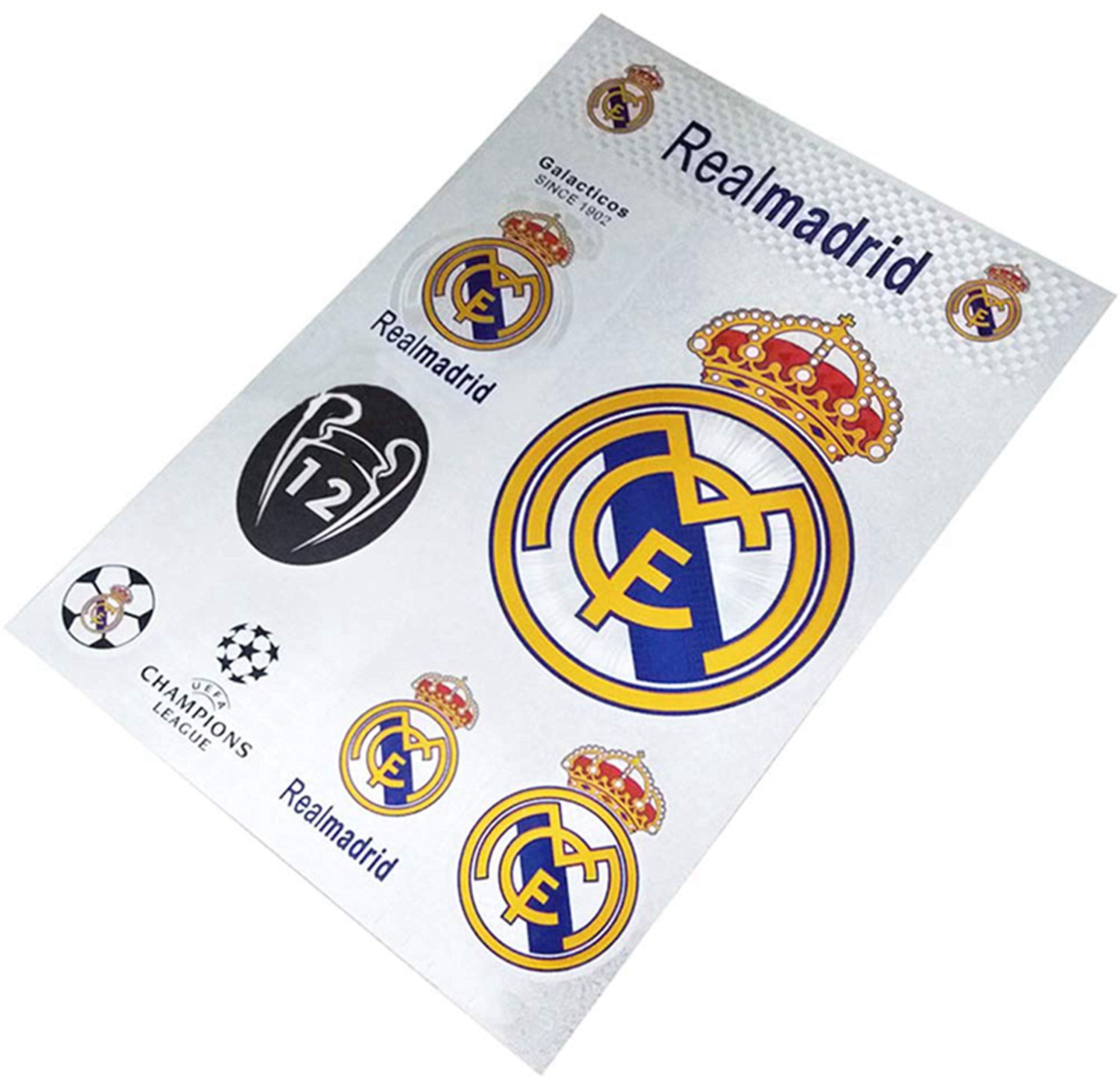 Buy RMCF Madrid Football Club Soccer Team Logo Sticker Decal for Car ...