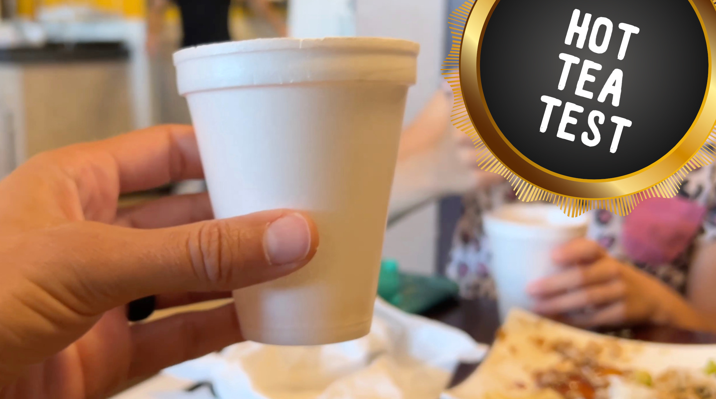 Watch HOT TEA Test with these Styrofoam Cups on Amazon Live