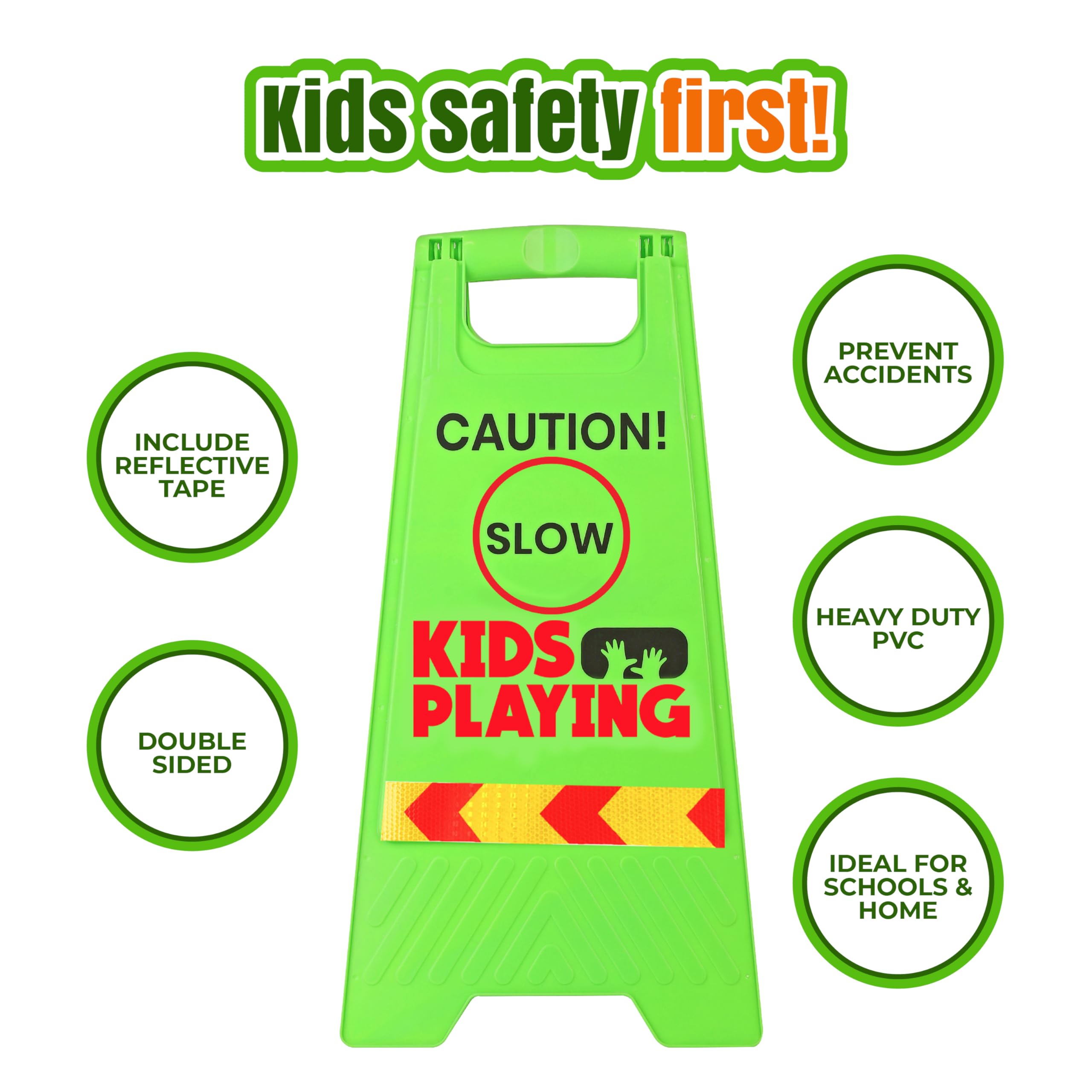 Snapklik.com : Slow Sign For Kids - Children At Play Safety Signs ...