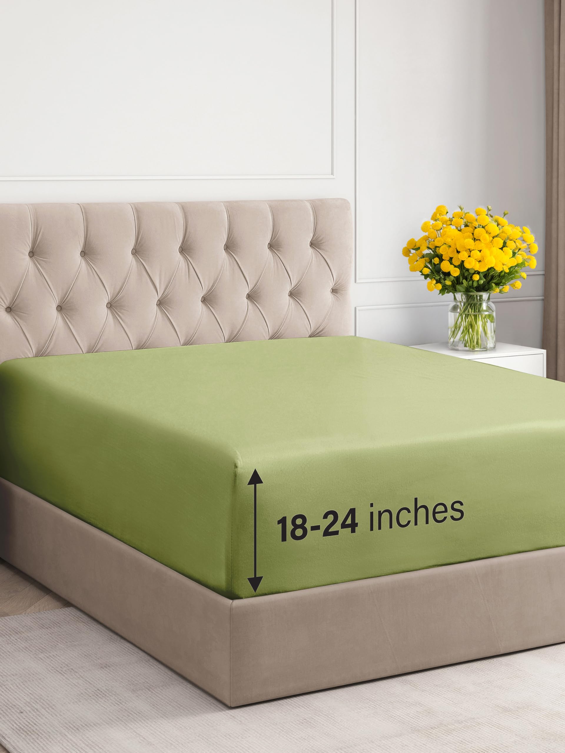 Extra Deep Queen Fitted S...B0C5F7WBW3 | Encarguelo.com.ec