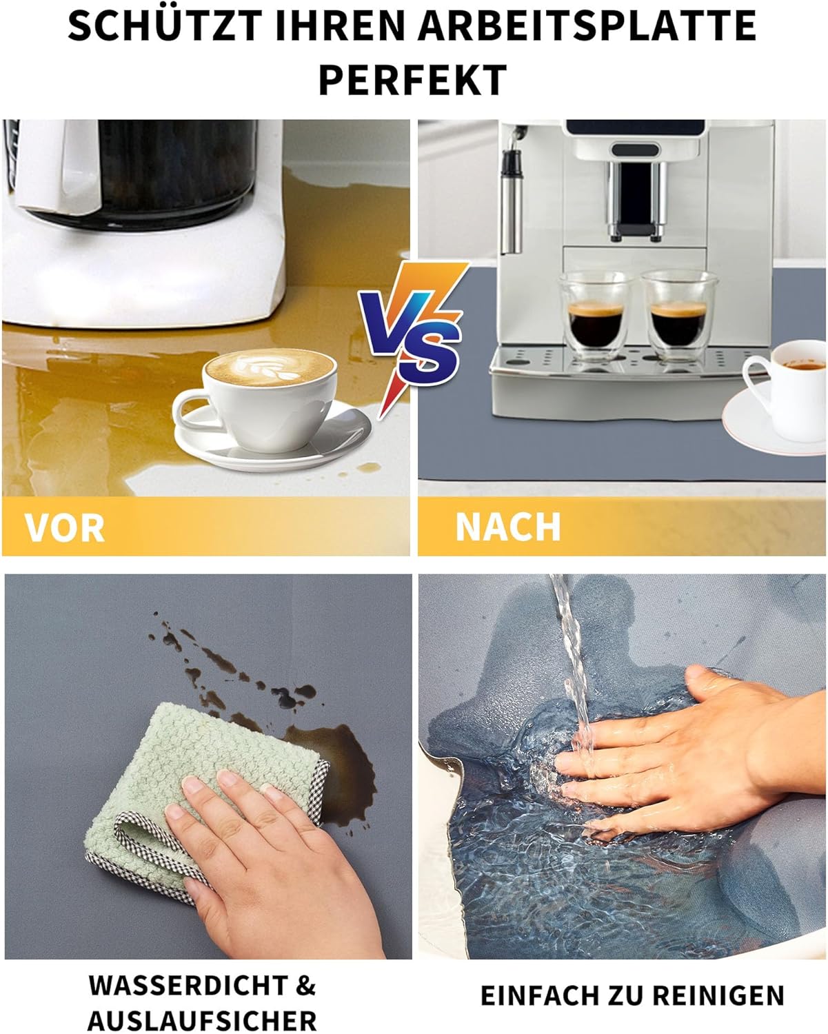 NETONDA Csepegtetőalátét 50x40 cm - Nedvszívó Konyhai Szőnye