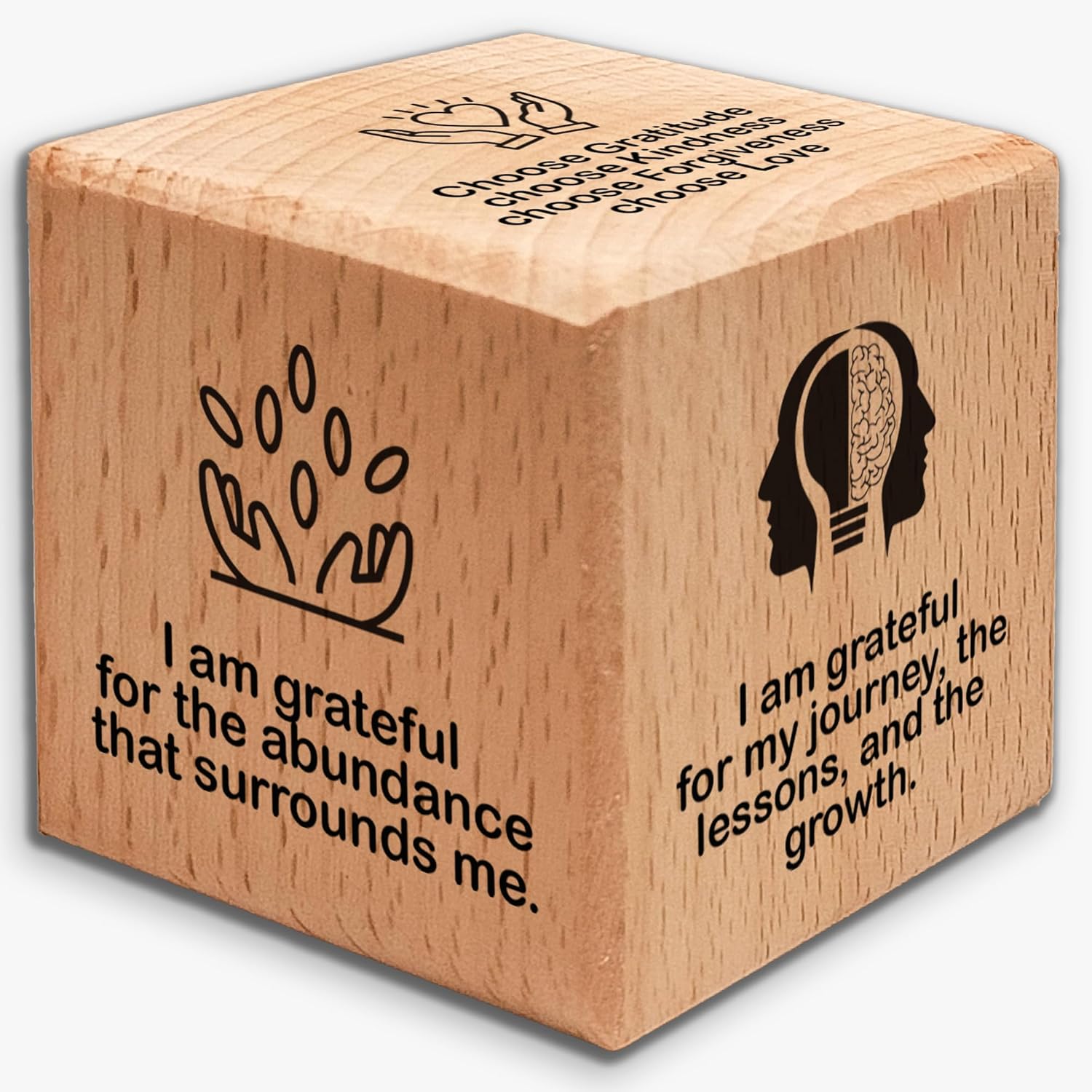 Buy MOTIVATIONAL GIFTS Adult,Kid Blessed Gratitude Cube Positive ...