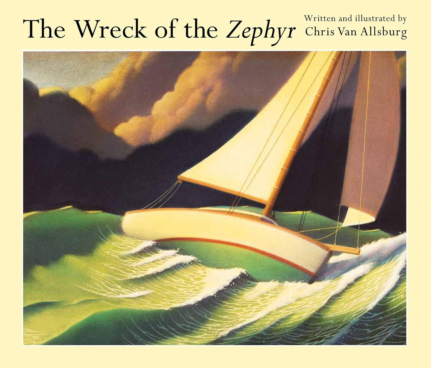 The Wreck of the Zephyr: Amazon.co.uk: Van Allsburg, Chris ...
