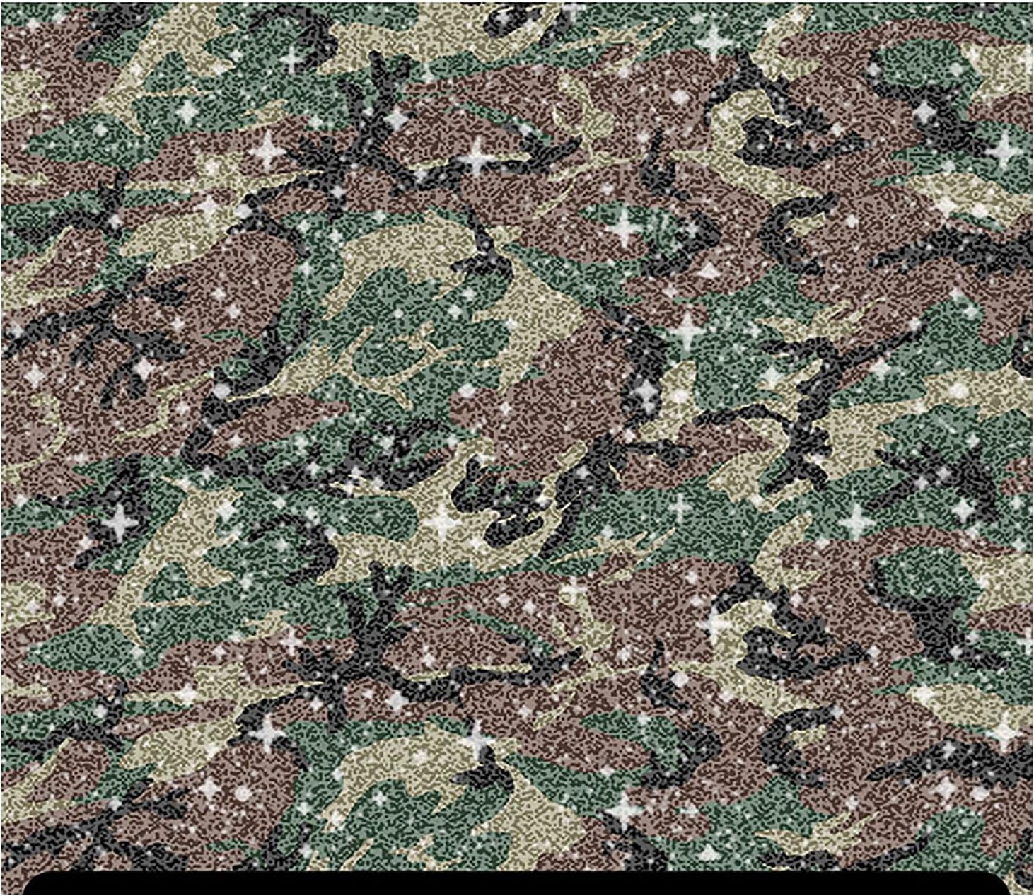 Amazon.com: Camouflage Patterned Glitter HTV (13.33" x 12 ...
