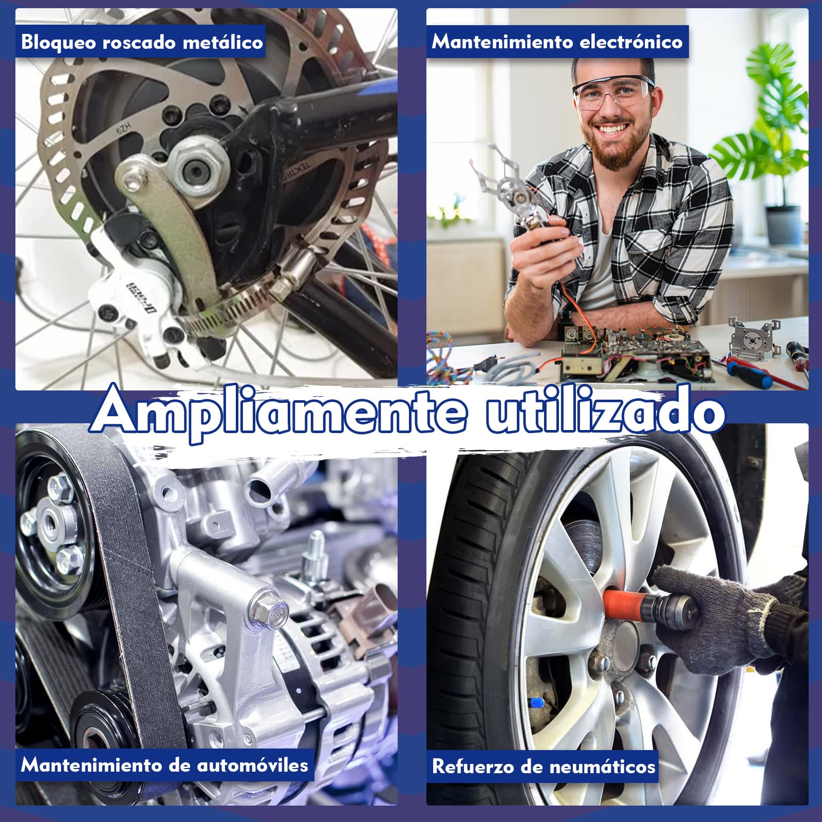 Fijador De Roscas Loctite Resistencia Media 10 Grs