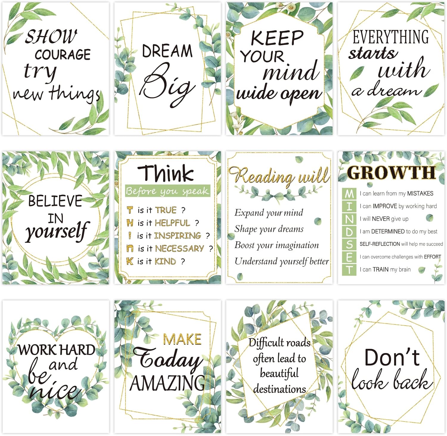 Boho Motivational Classroom Posters for Kids Morocco | Ubuy