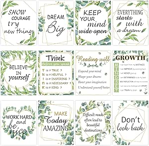 12 Eucalyptus Inspirational Quotes Posters for Classroom Decor Signs ...