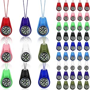 Amazon.com : 25 Pack Compass for Kids Hiking and Survival Small Mini ...